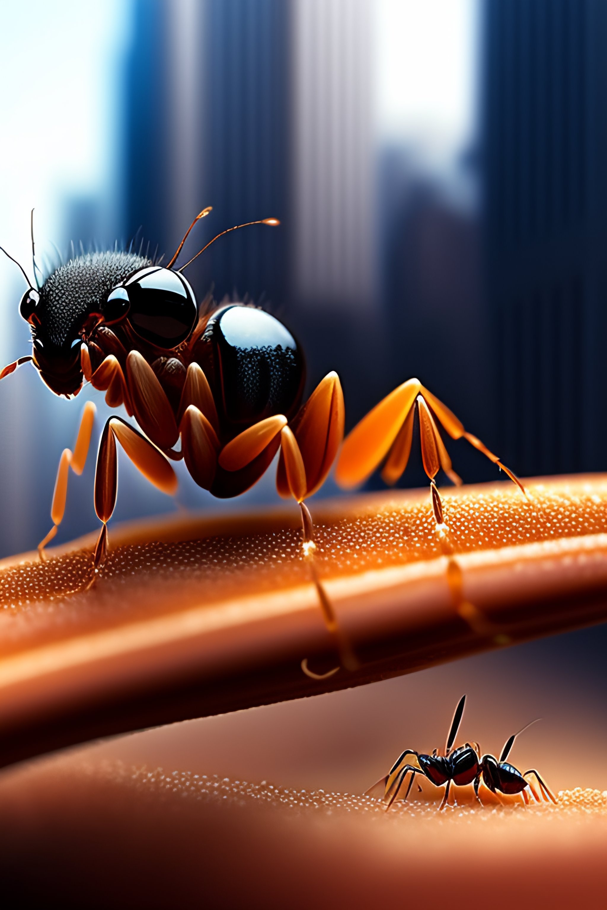 Lexica - Apocalyptic future where the world is ruled by evil ants, new york