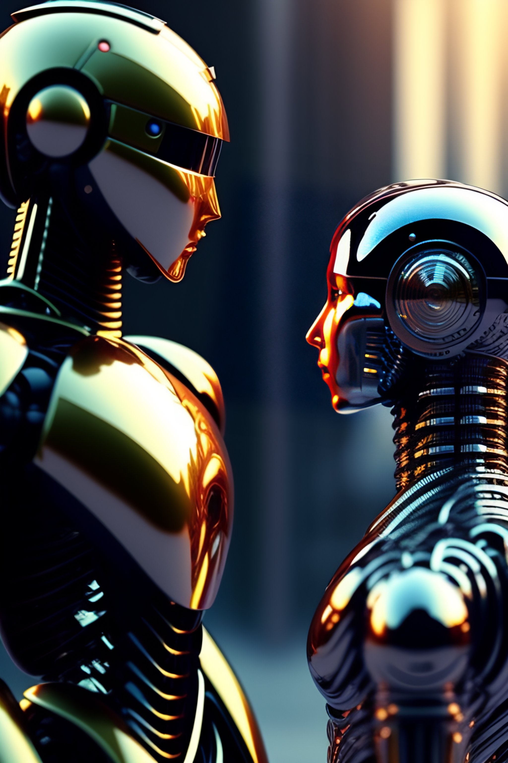 Lexica - Artificial intelligence, android, looking human, thinking ...