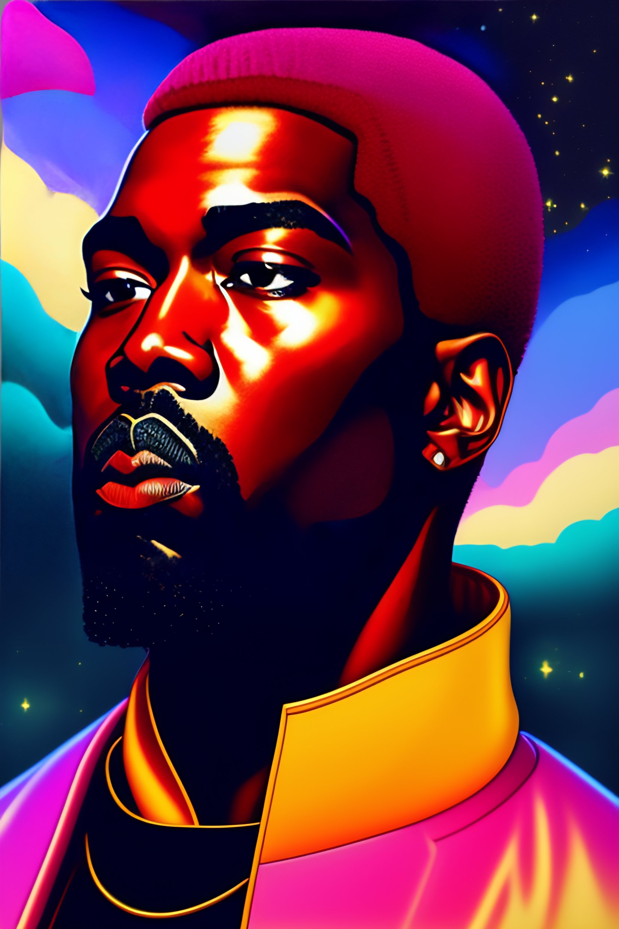 Lexica - Kanye West for 2024 presidential campaign in the style of 90's ...