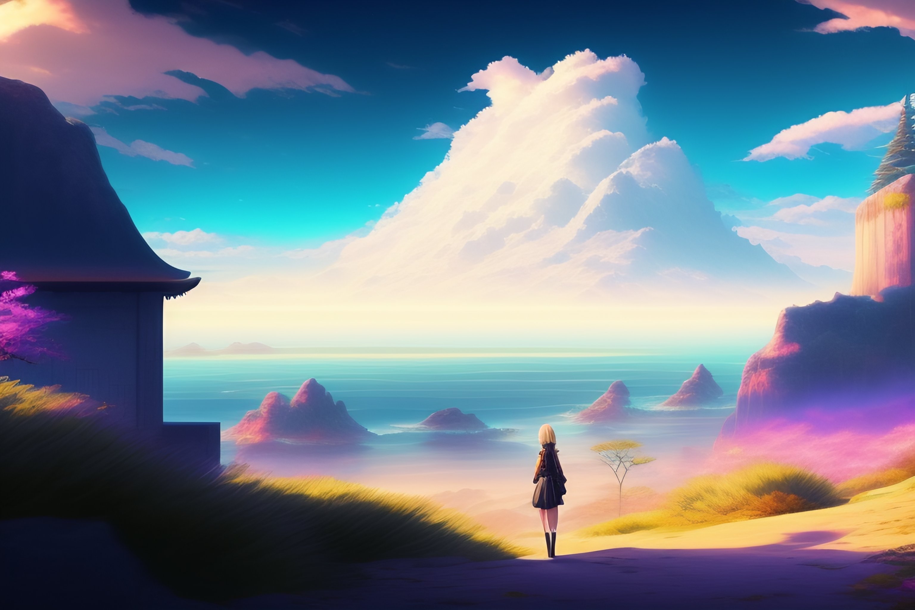 Lexica - Anime, dreamscape