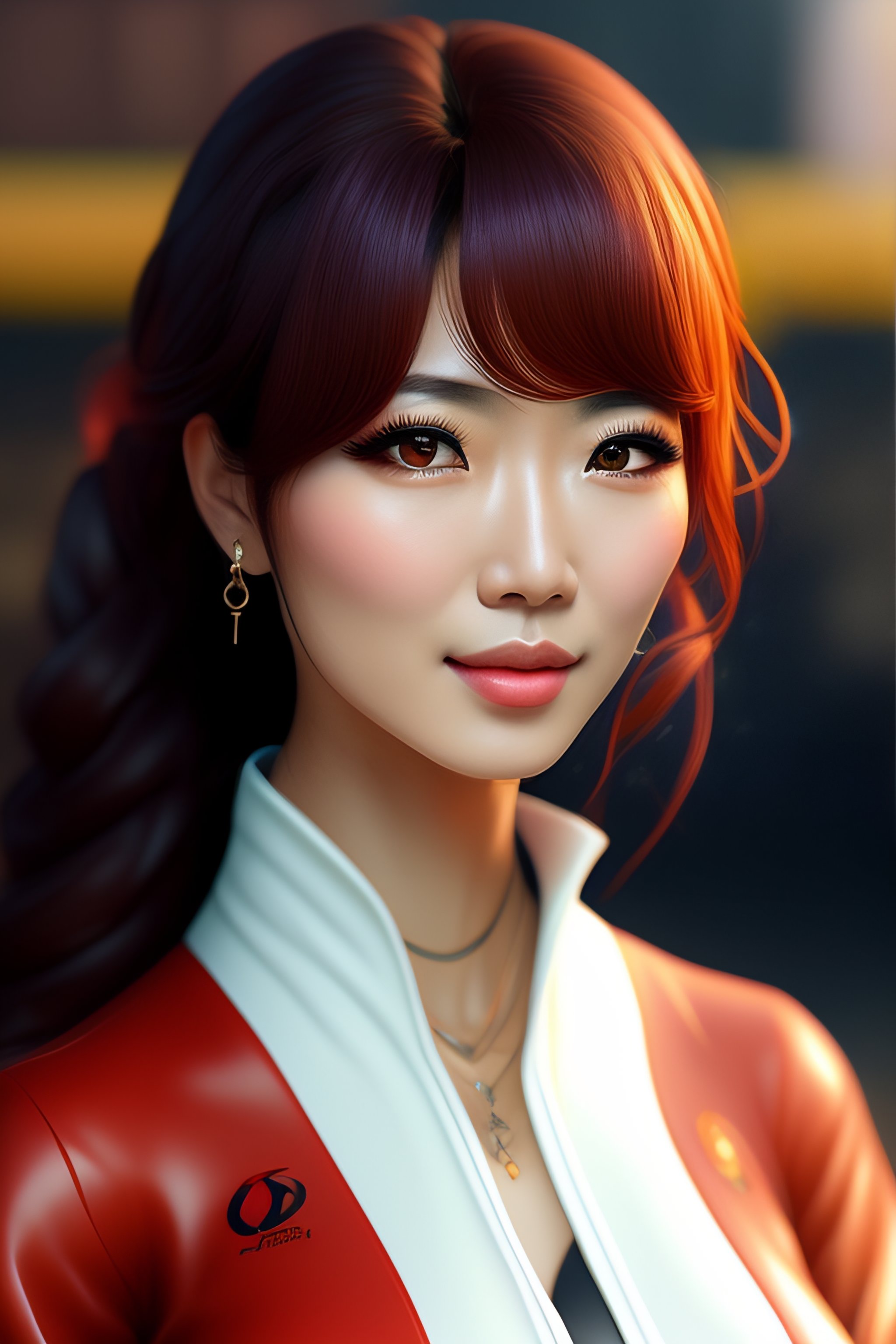 Lexica - Realistic anime woman