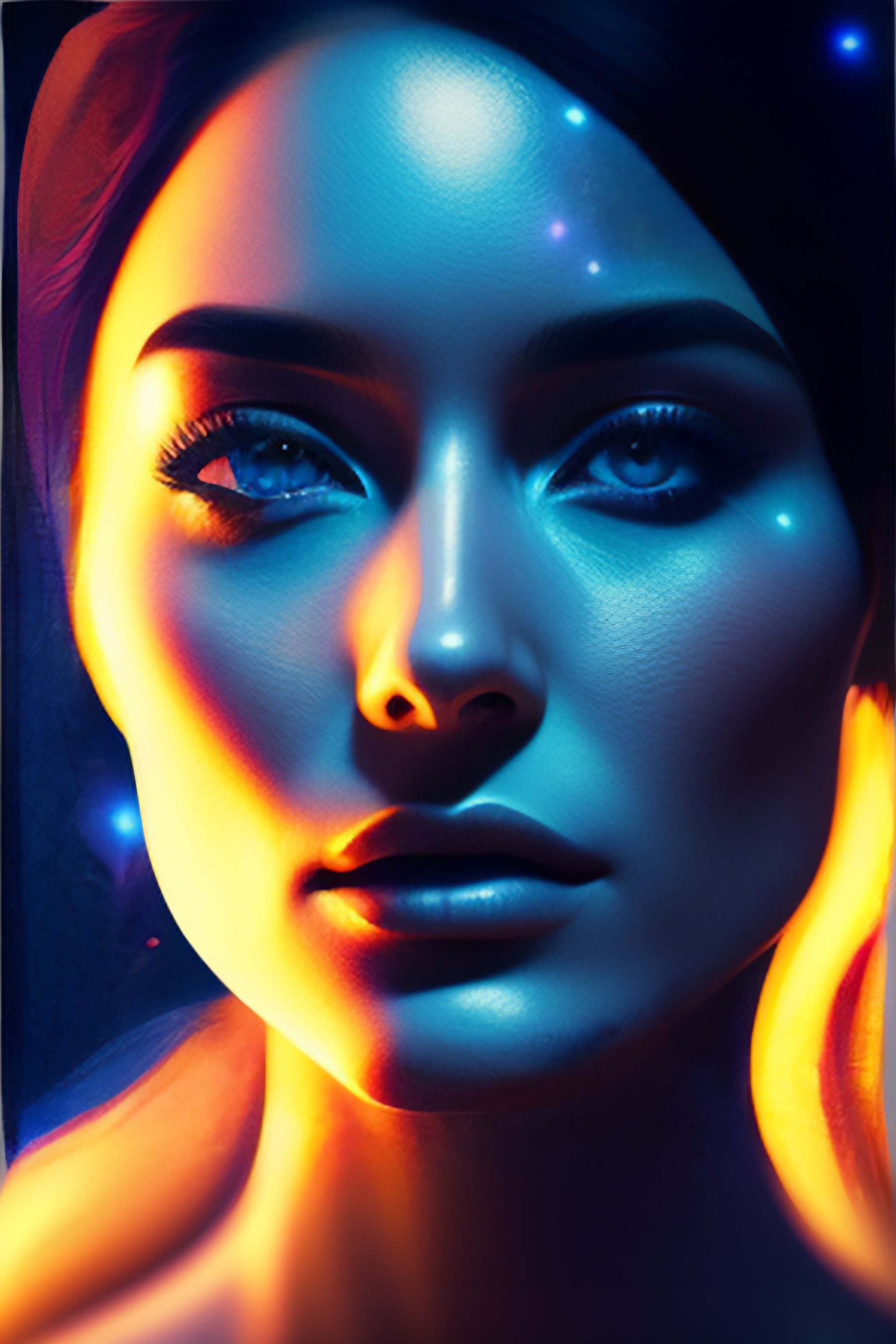 Lexica - Human face, dreams, planets, fantasy,fantasy style, magic ...