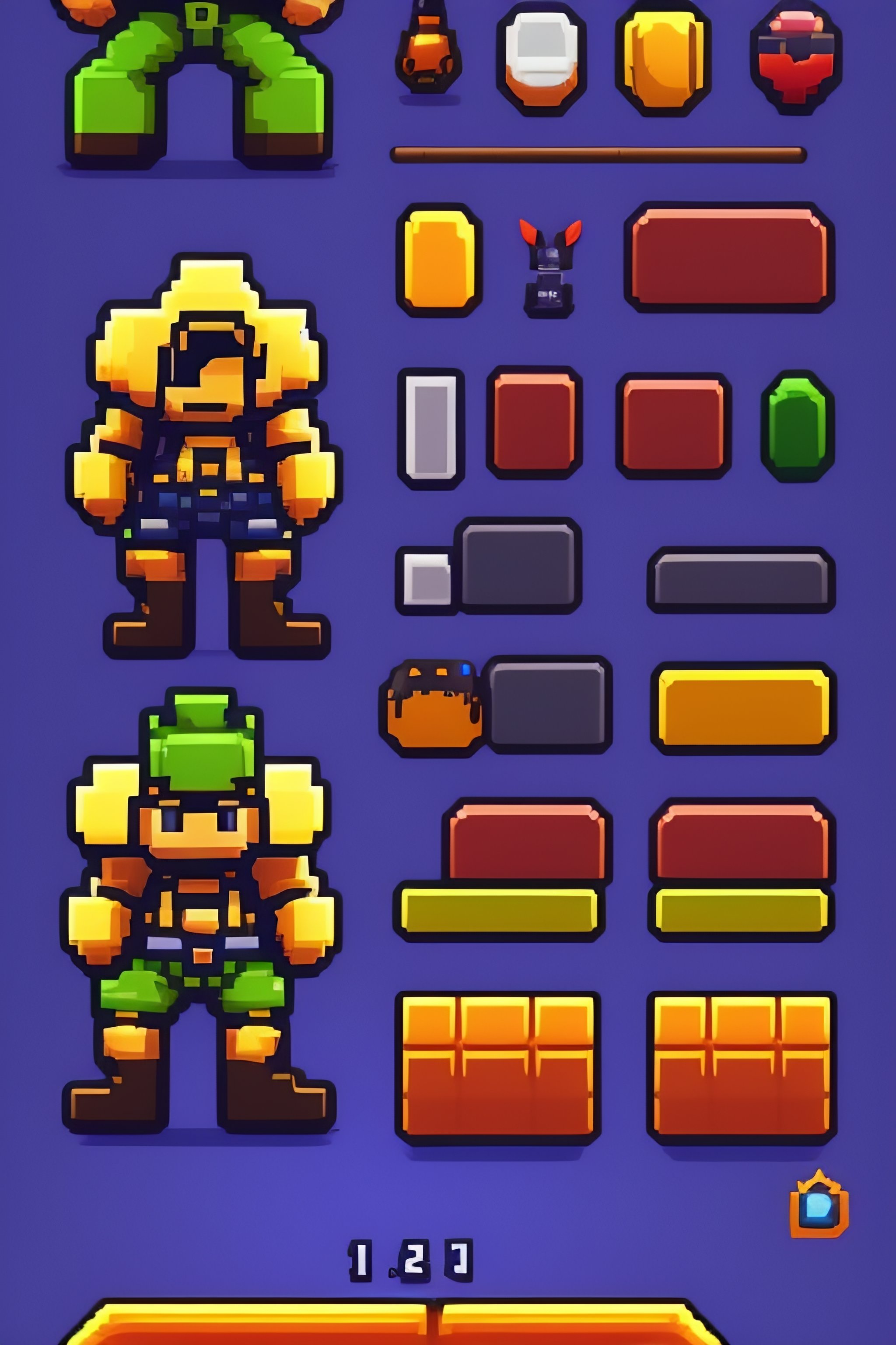 Lexica - Beat em up 2d platformer main character, high resolution, ray ...