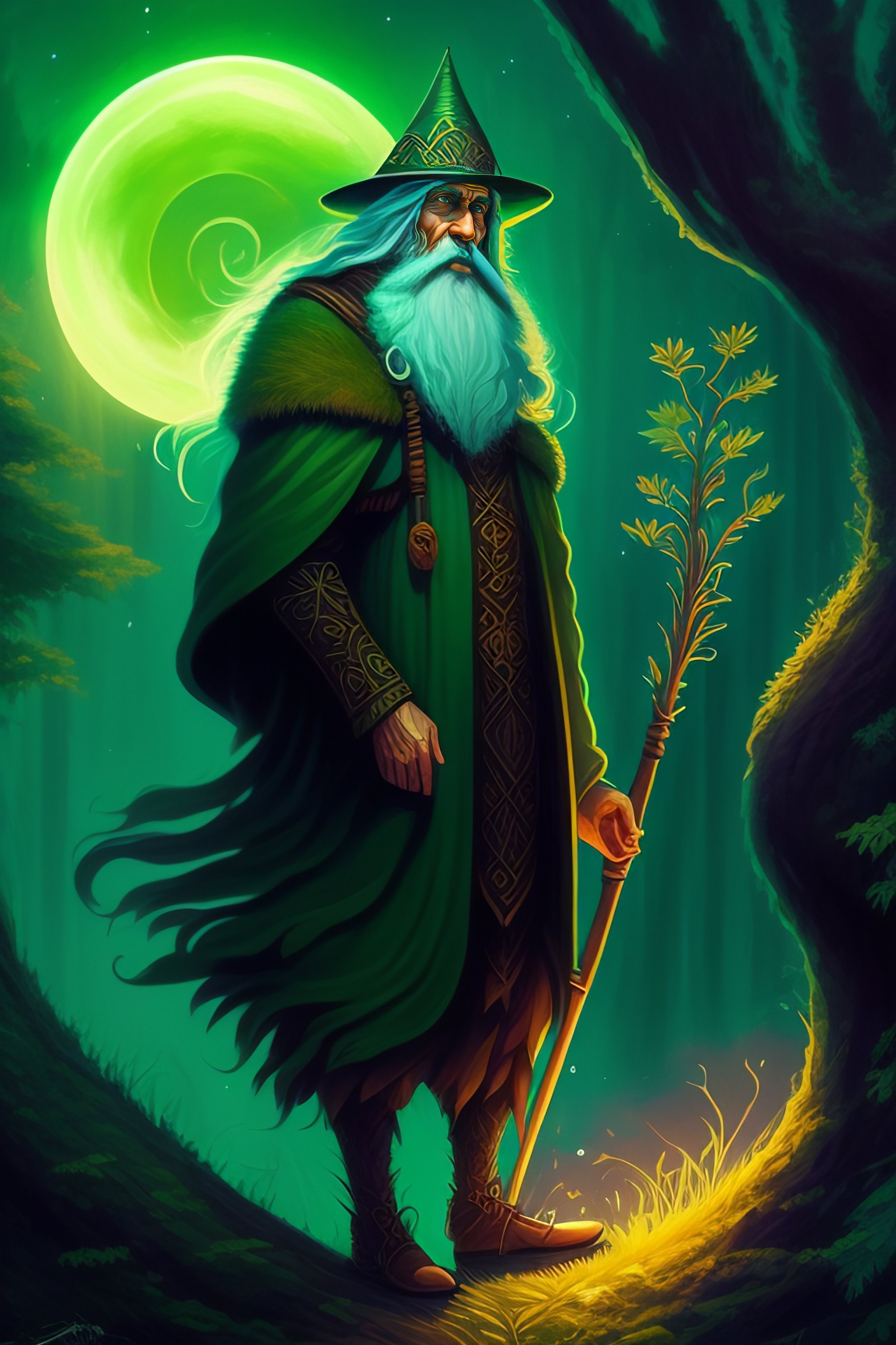 Lexica - A wizard called elm who holds the spirit of the trees. He has ...