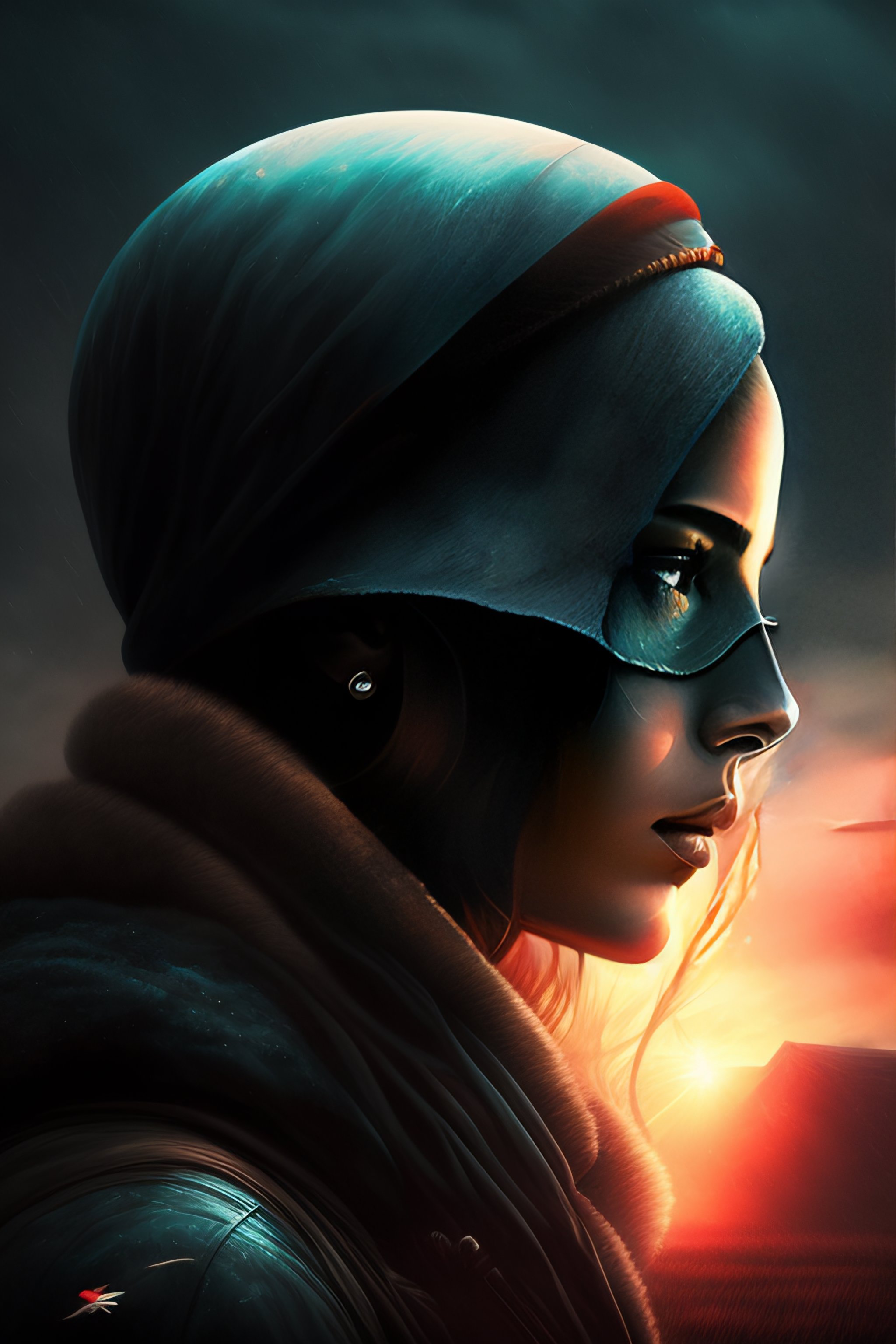 Lexica - Art is dead, digital art, dark, gloomy, death