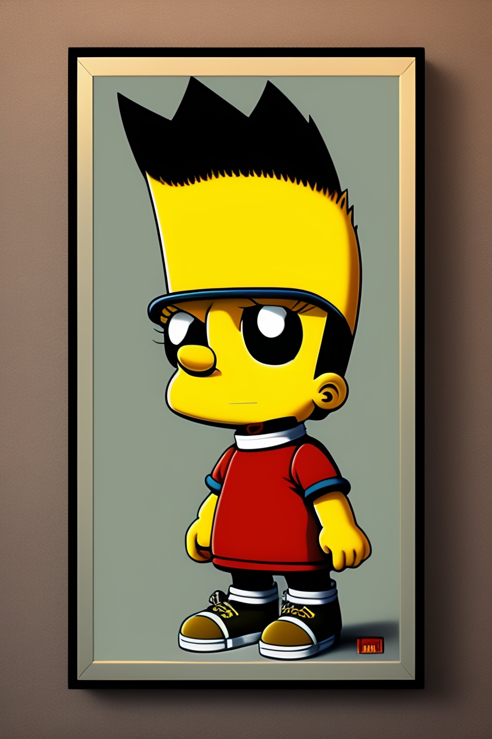 Lexica - Bart Simpson anime vintage