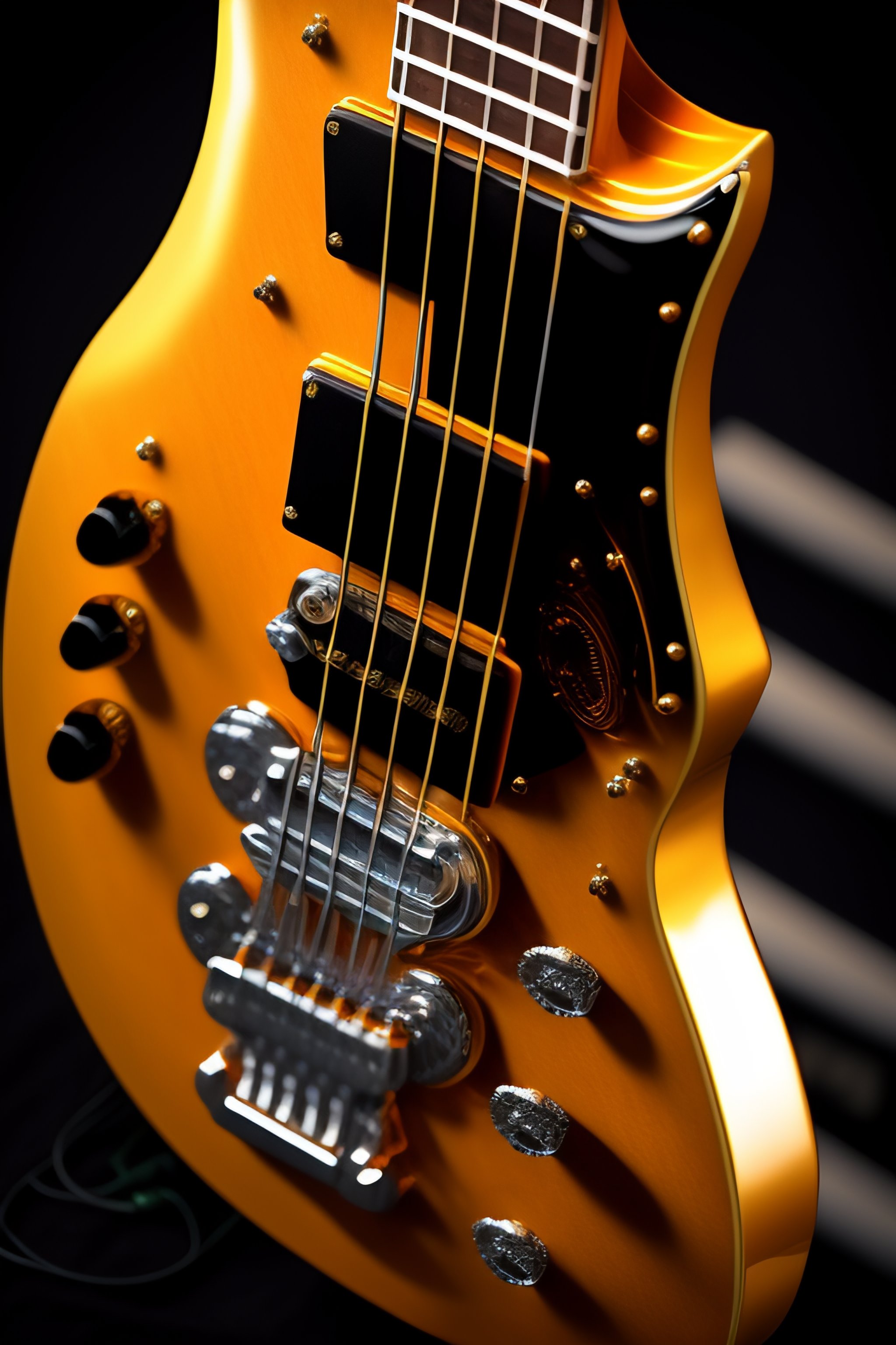 Lexica - Science fiction steam punk gibson SG guitar