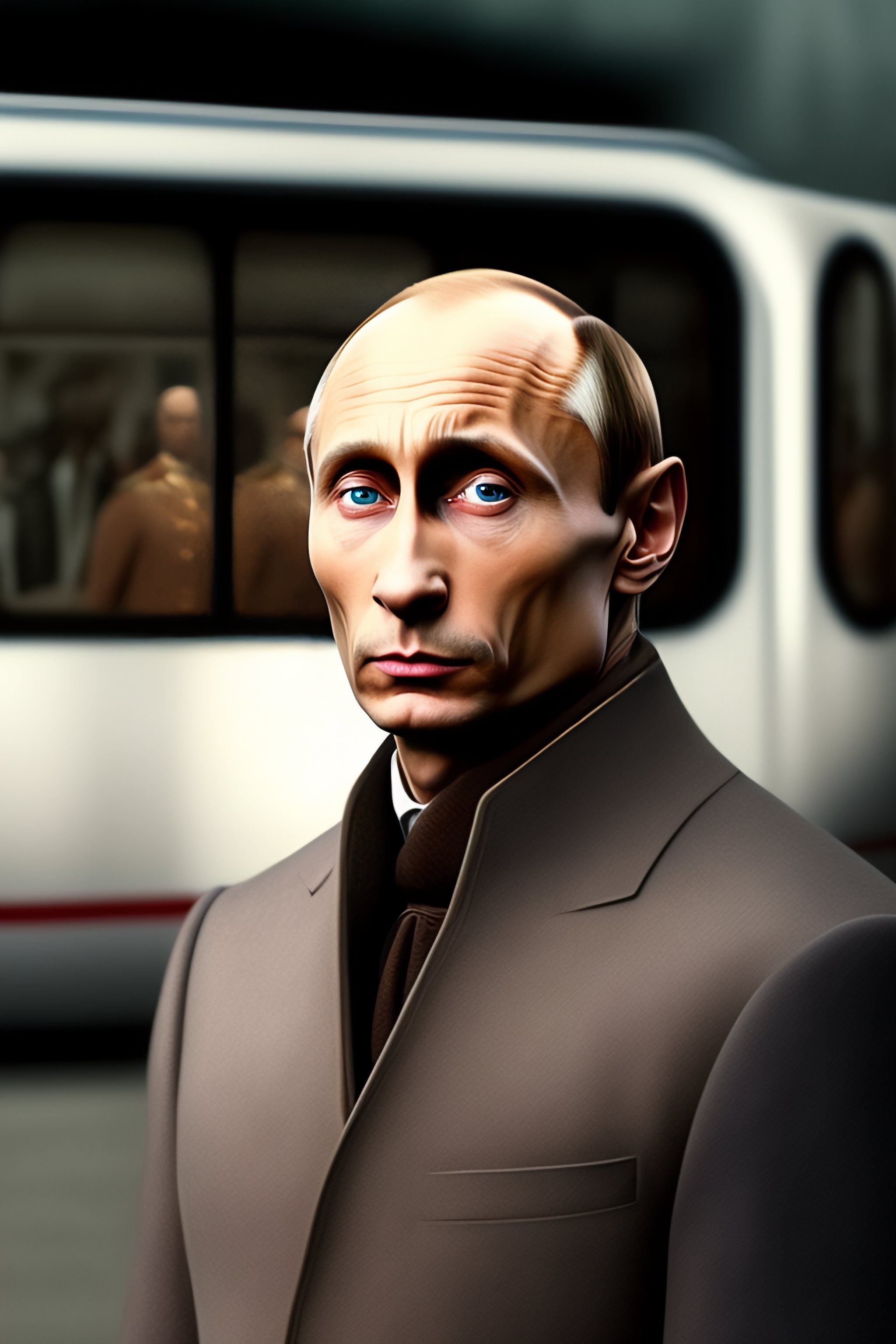 Lexica - A photo of vladimir putin as dobby from harry potter