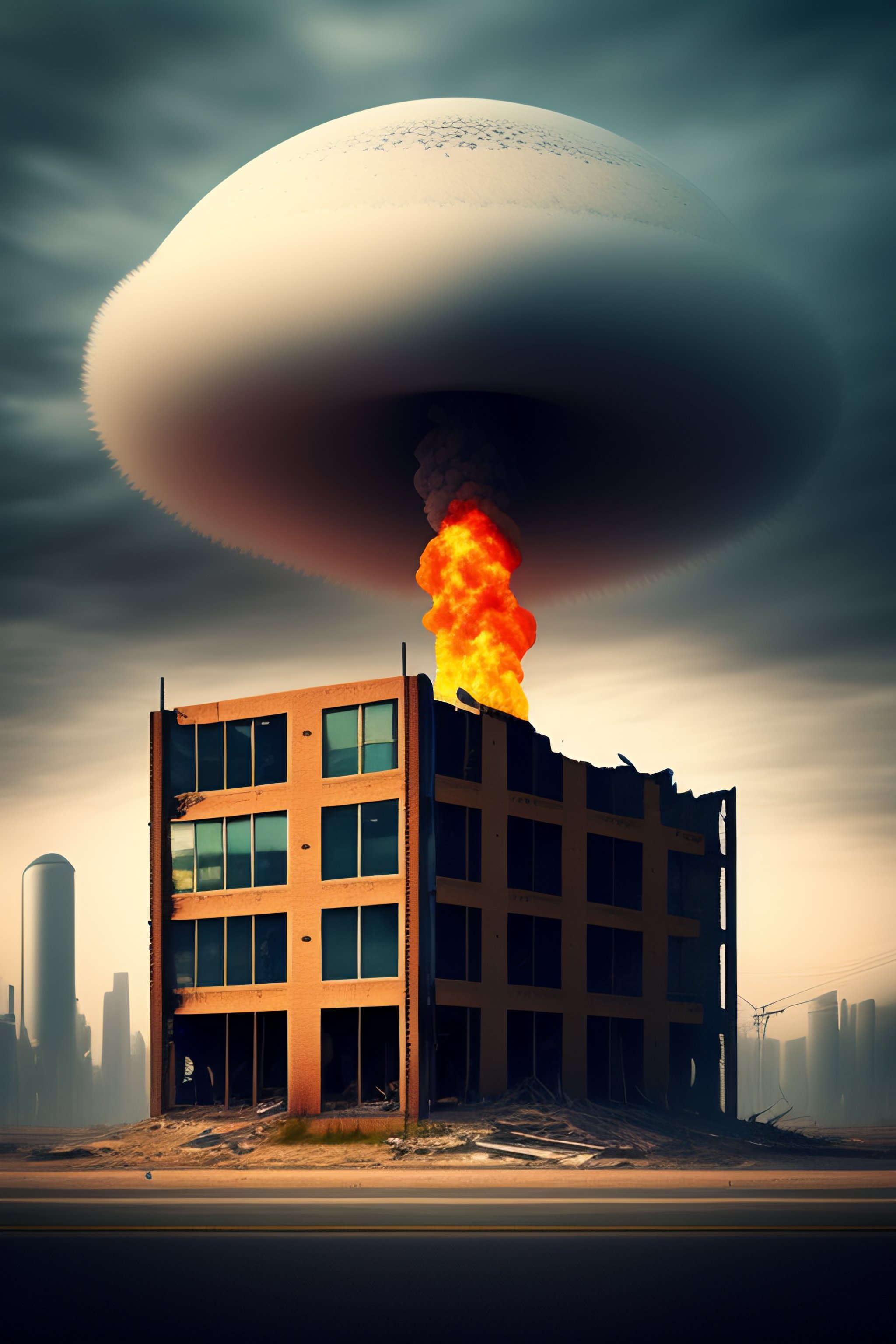 Lexica - Australian, city, post apocalyptic, damaged buildings ...