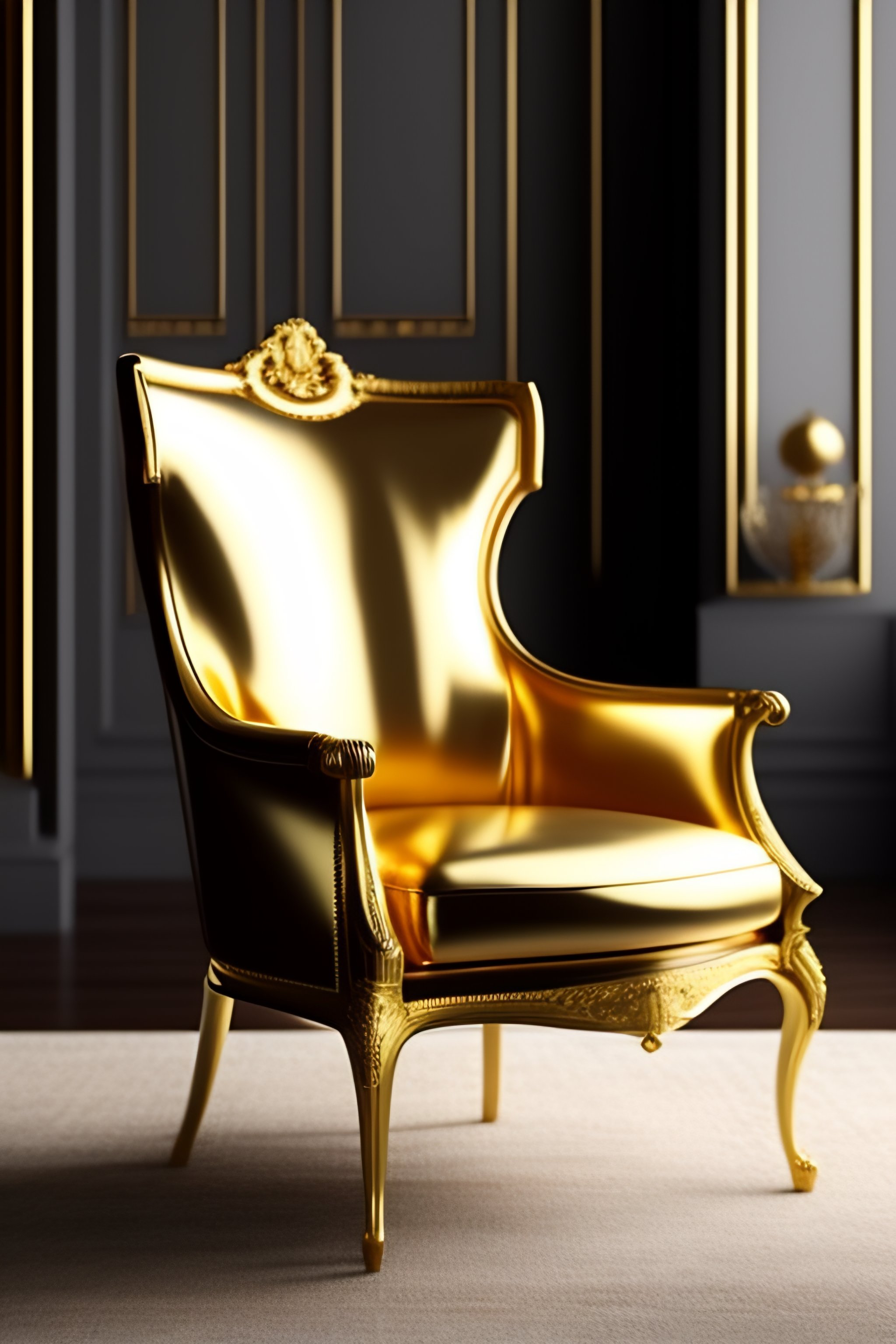Lexica - "This elegant chair is a true masterpiece of craftsmanship and ...