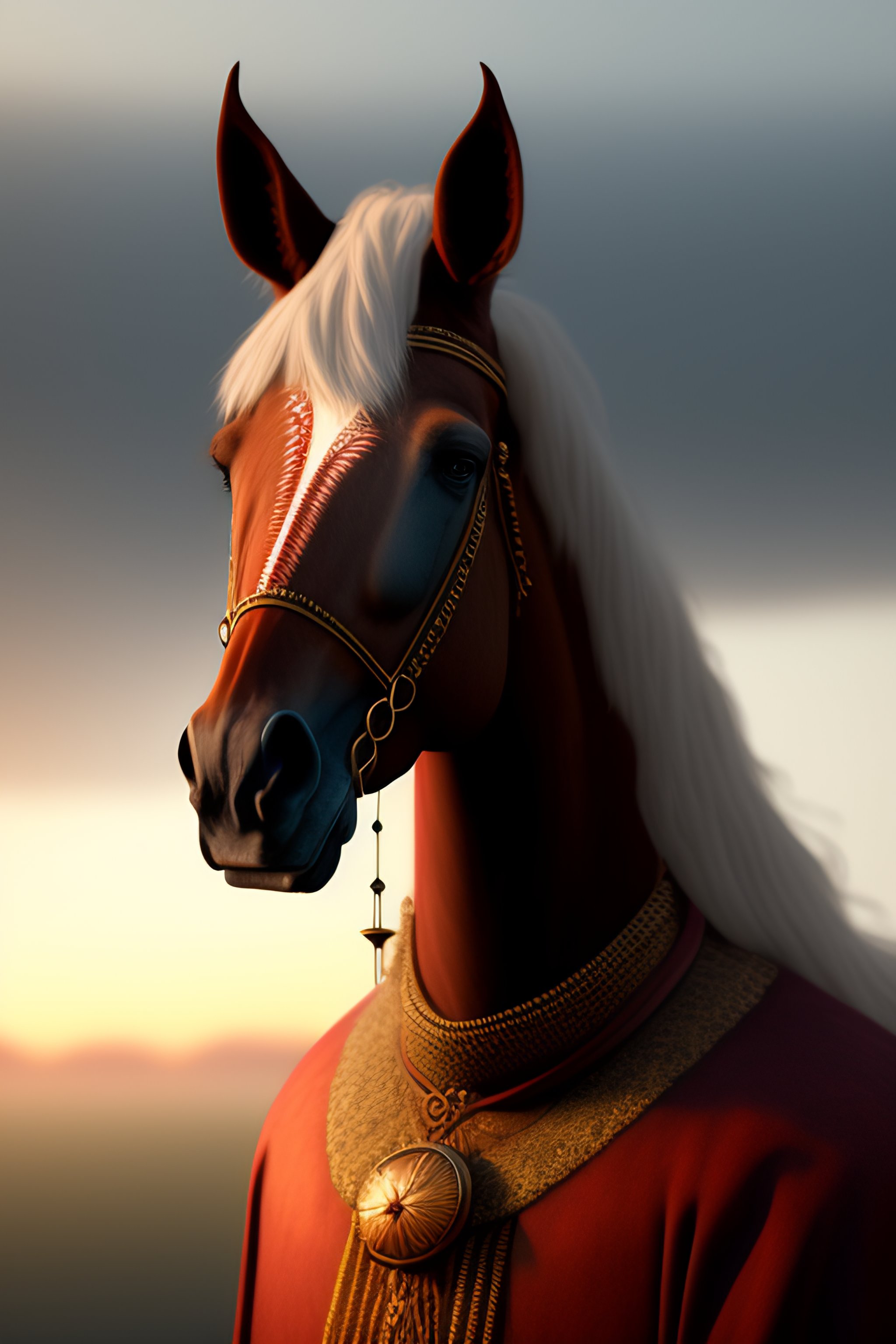 Lexica - Generate a digital image of the Mula sem Cabeça (Headless Mule ...