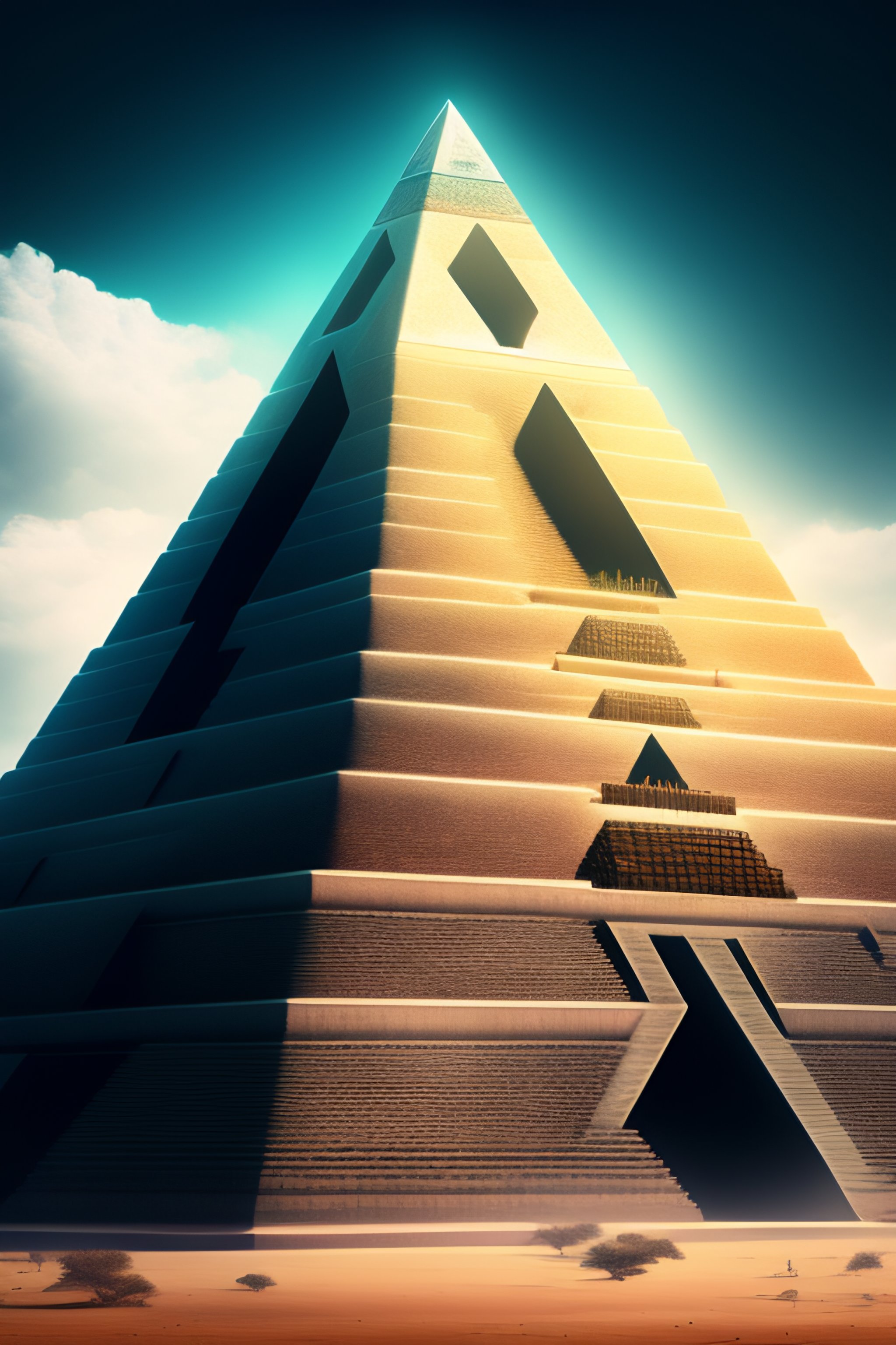 Lexica - Pyramid in an apocalyptic world