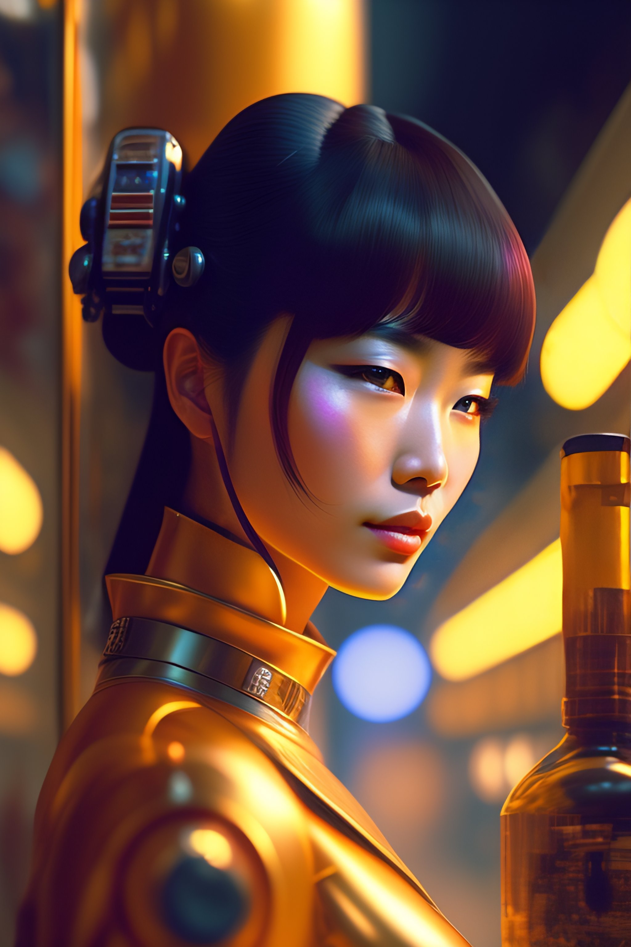 Lexica - Cyberpunk, sci-fi, fantasy, kodak portra 400, 8k, soft light ...