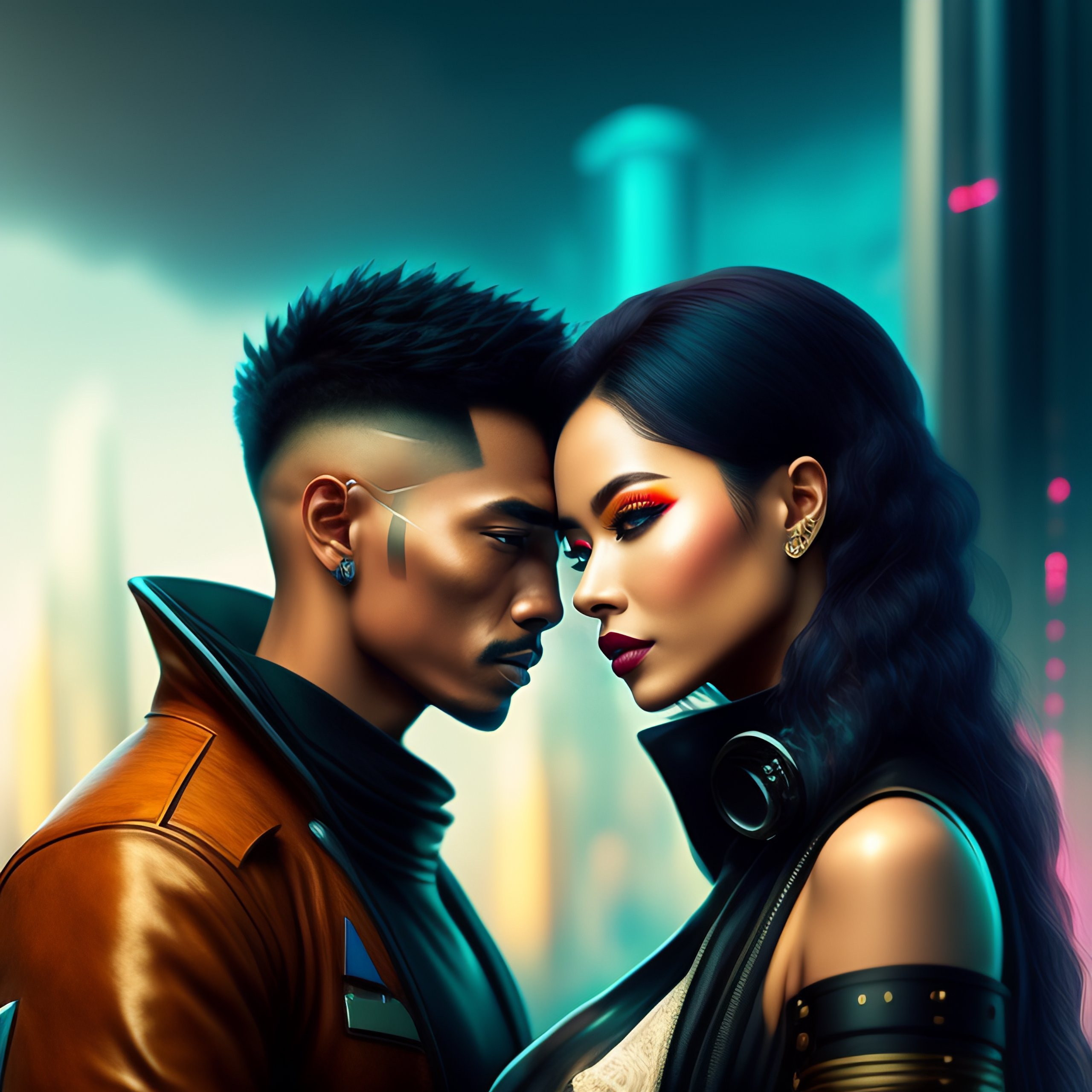 Lexica - Cyberpunk couple