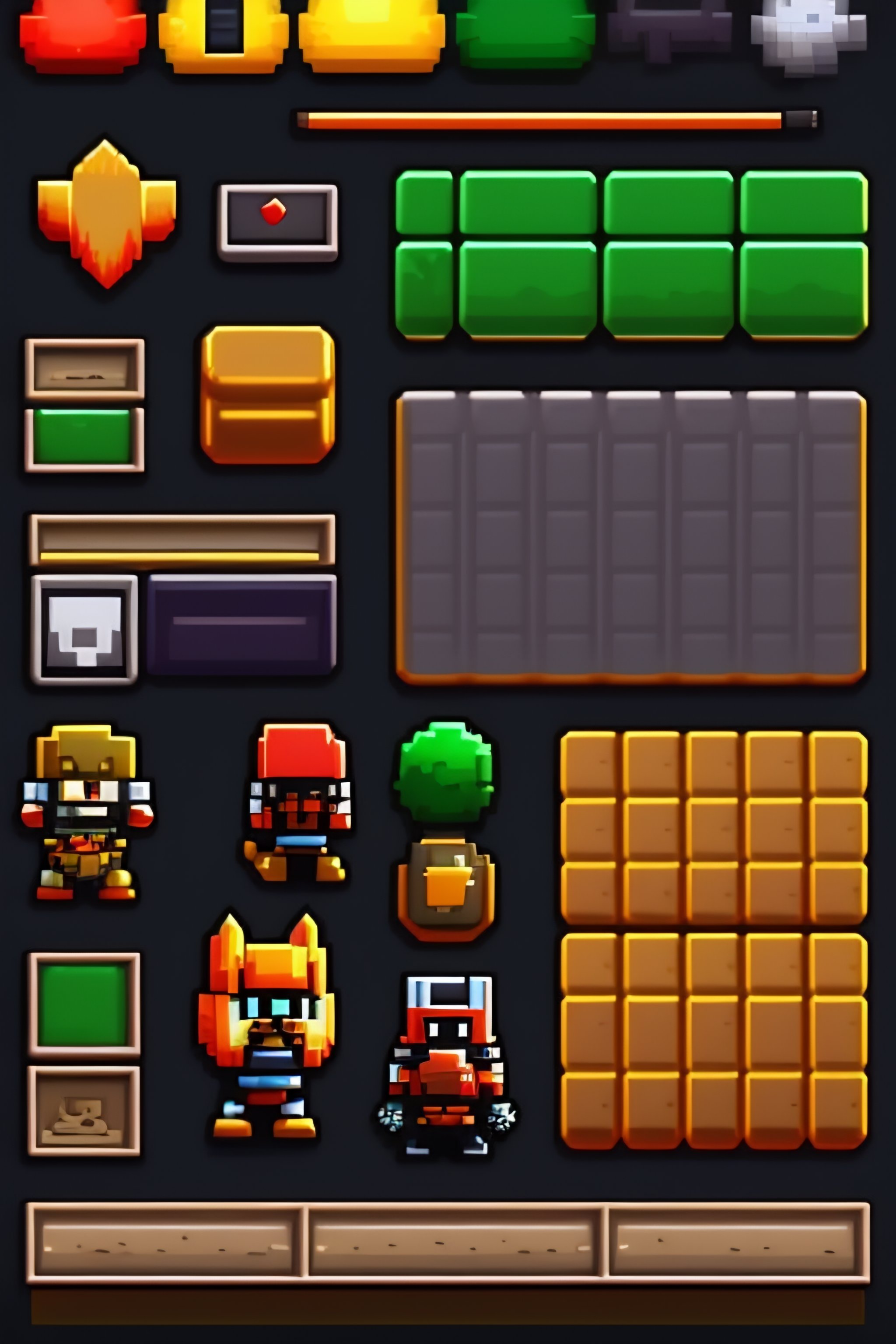 Lexica - Beat em up 2d platformer main character, high resolution, ray ...