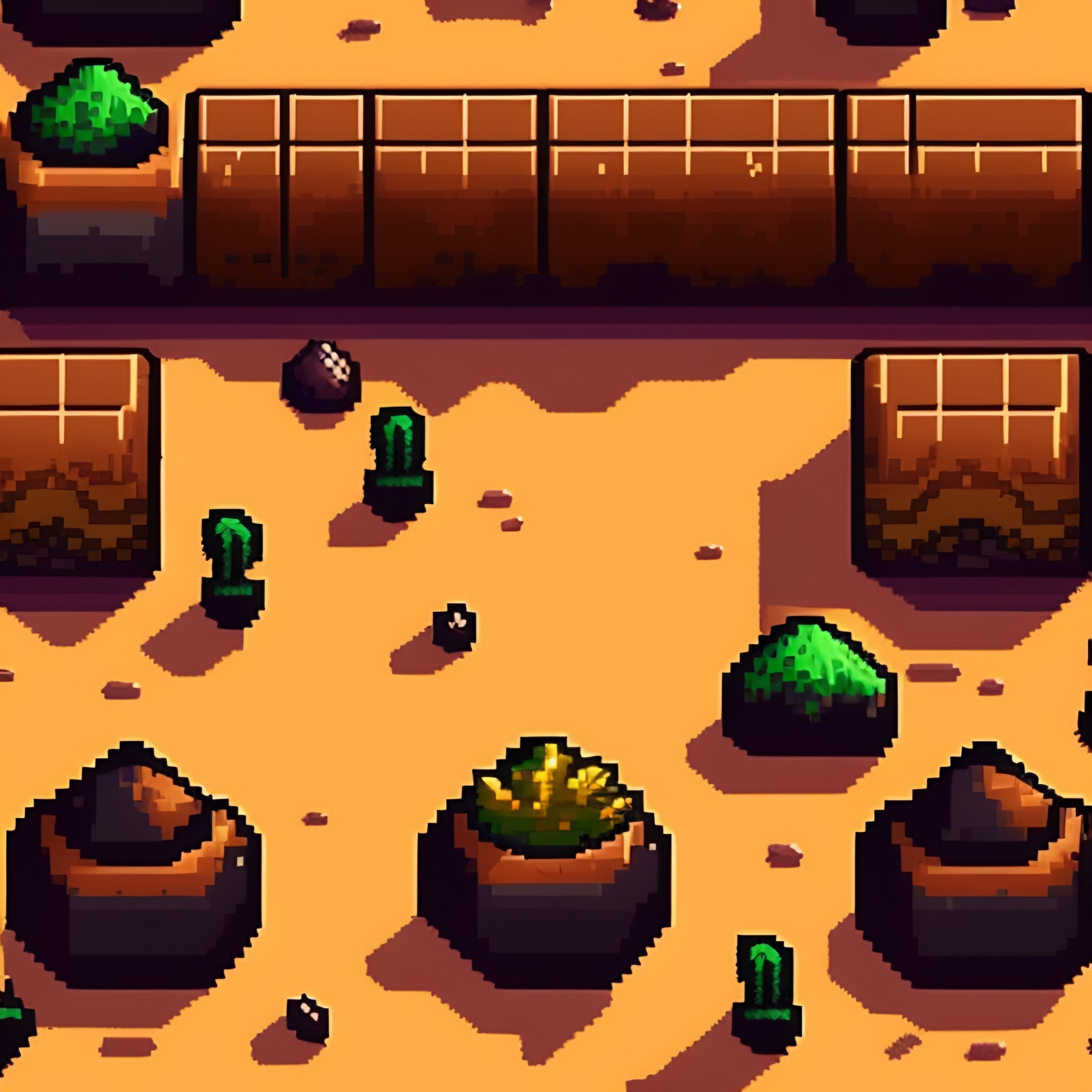 Lexica - High quality multiple rectangular sprites png tiles sand ...