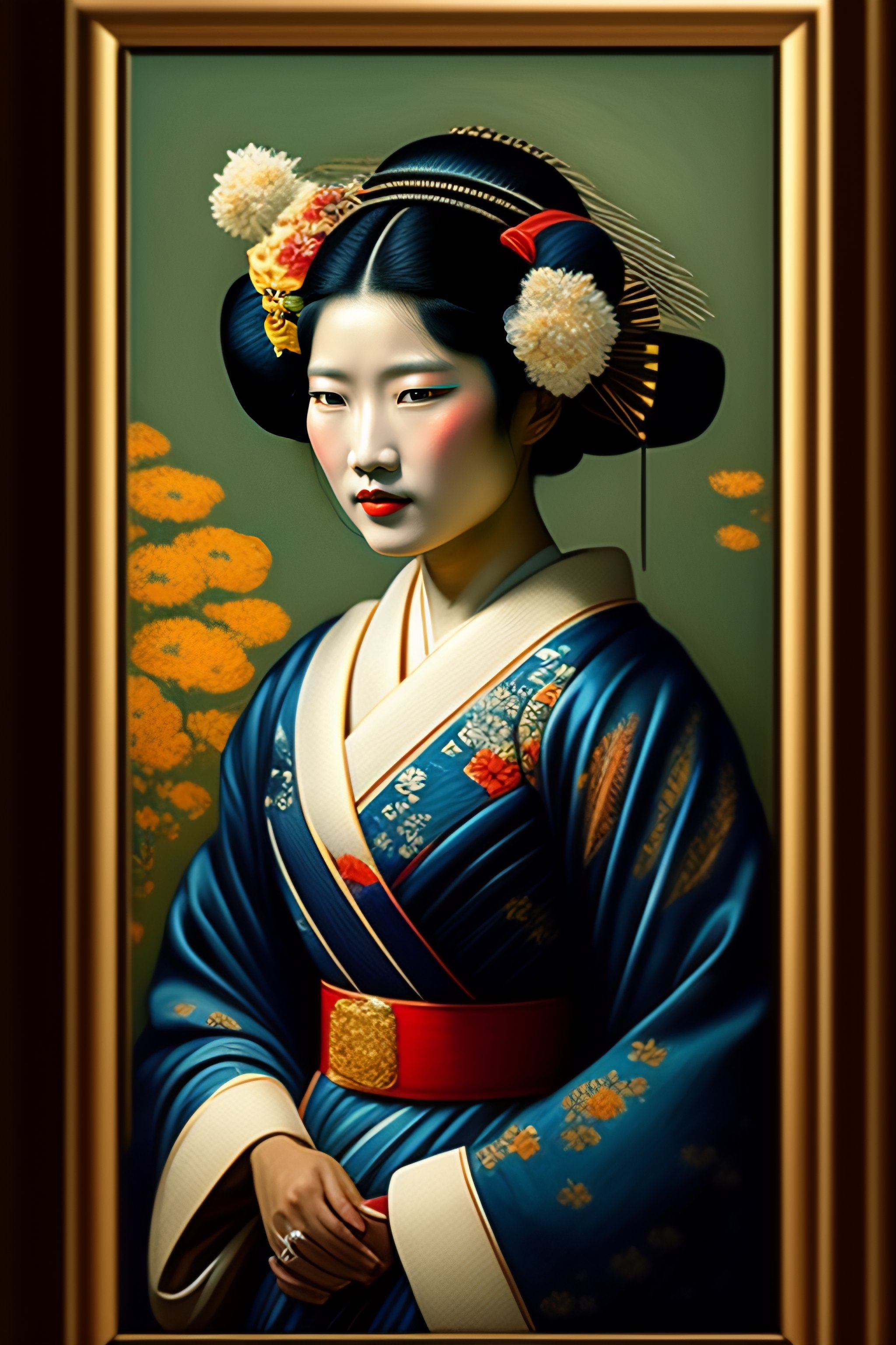 Lexica - Geisha painted by van gogh