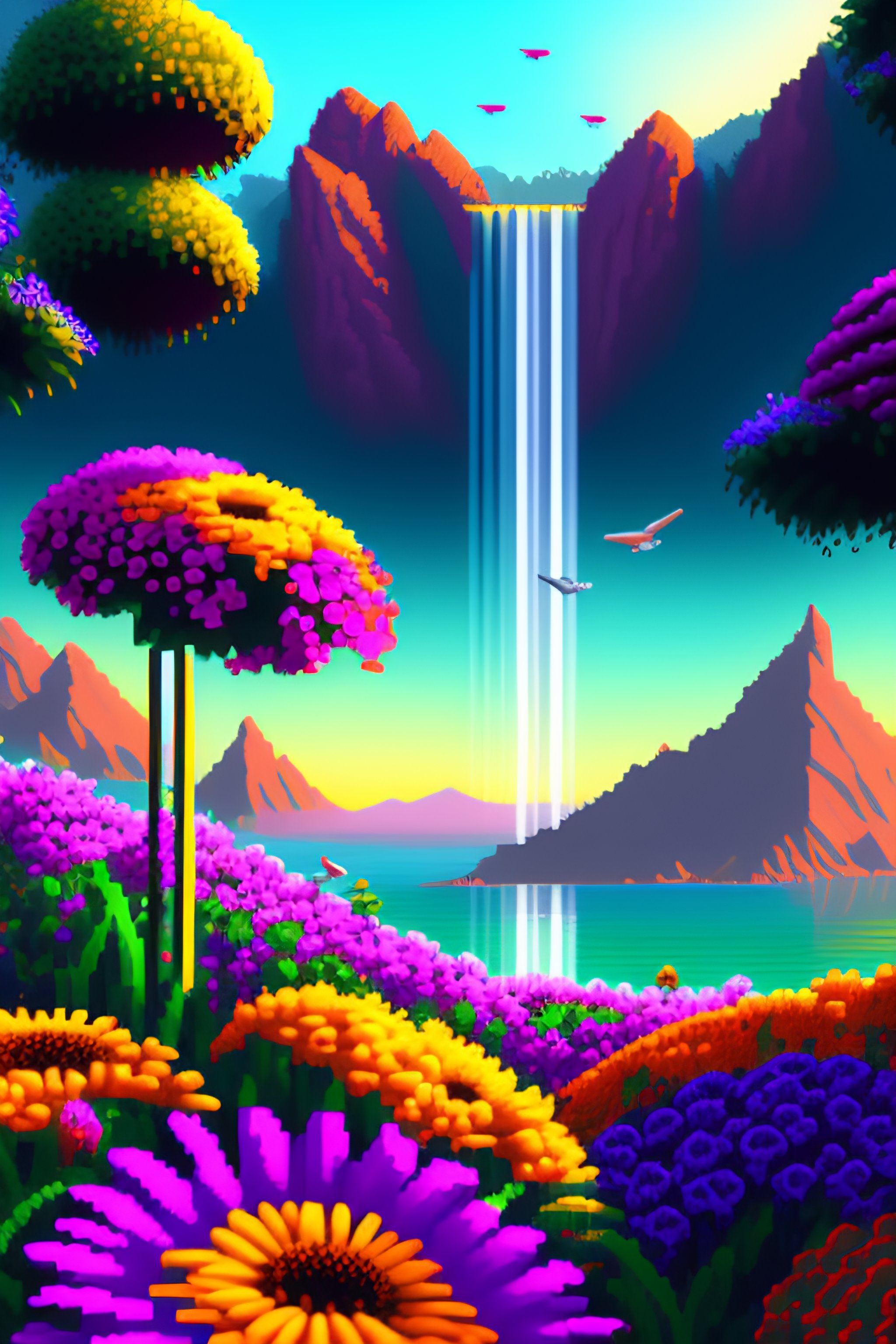 Lexica - Pixel art san francisco. 3d pixel art 4k wallpaper. incredible ...