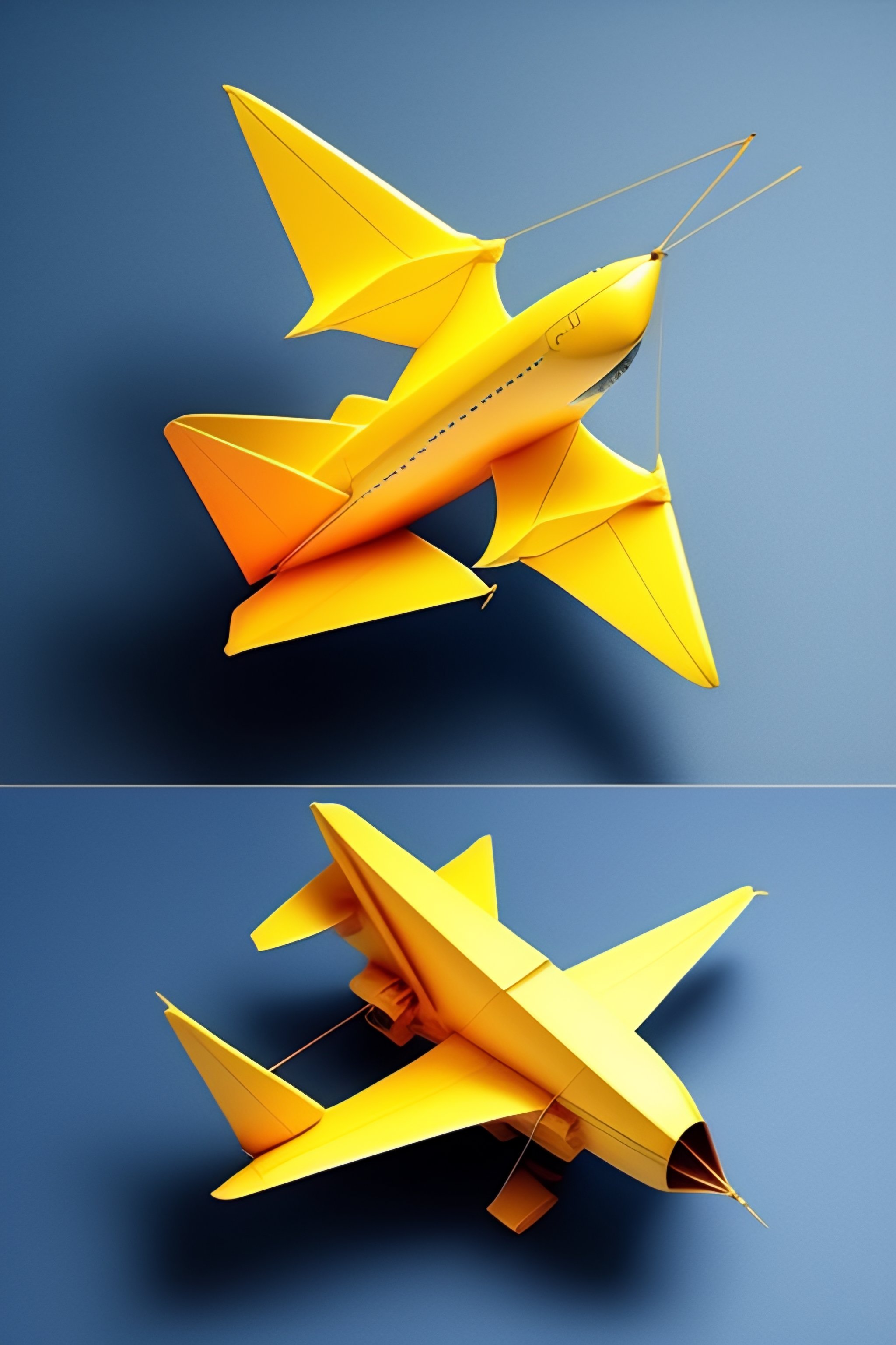 Lexica - A origami real airplane