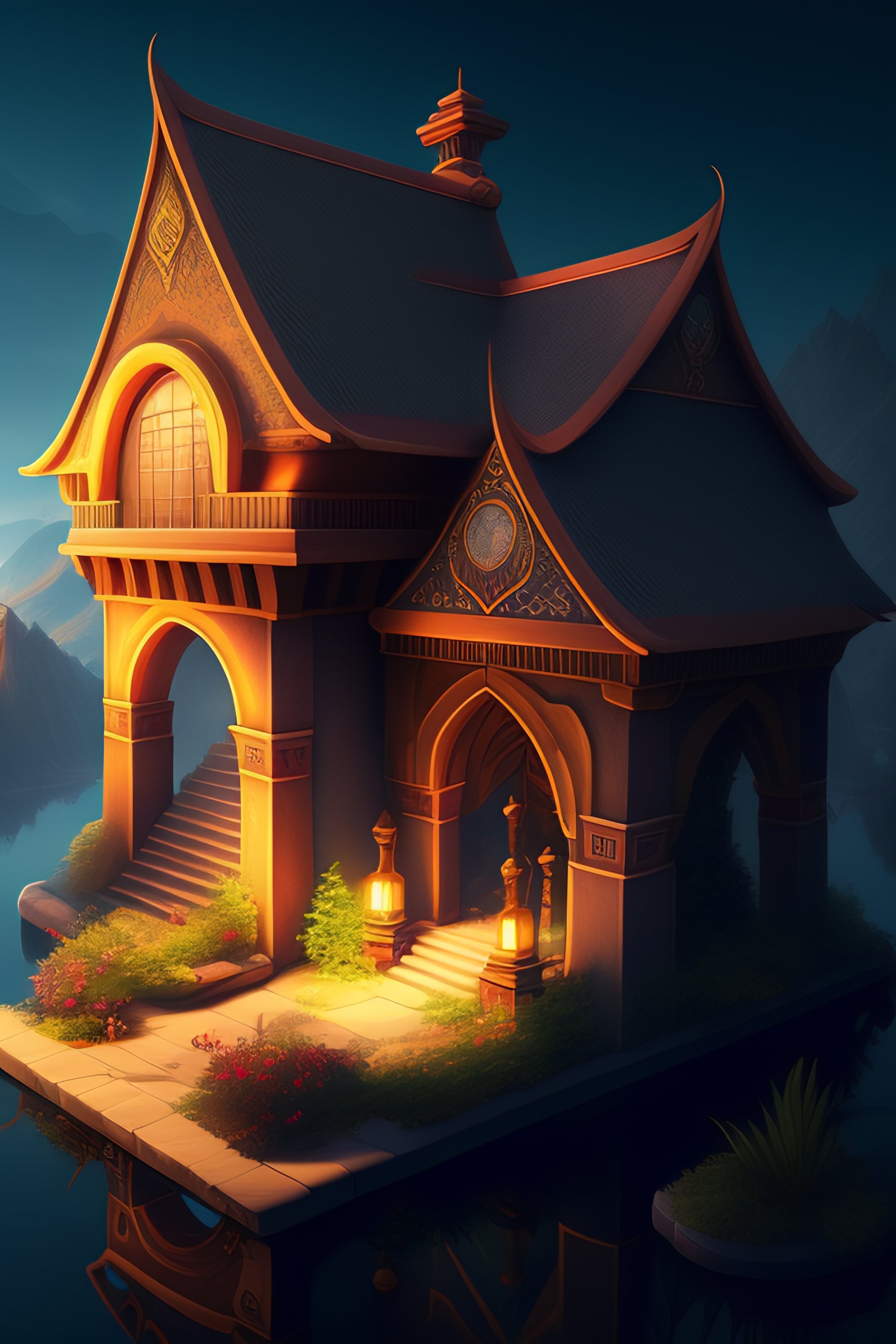 Lexica - Isometric perspective, highly detailed, excellent composition ...