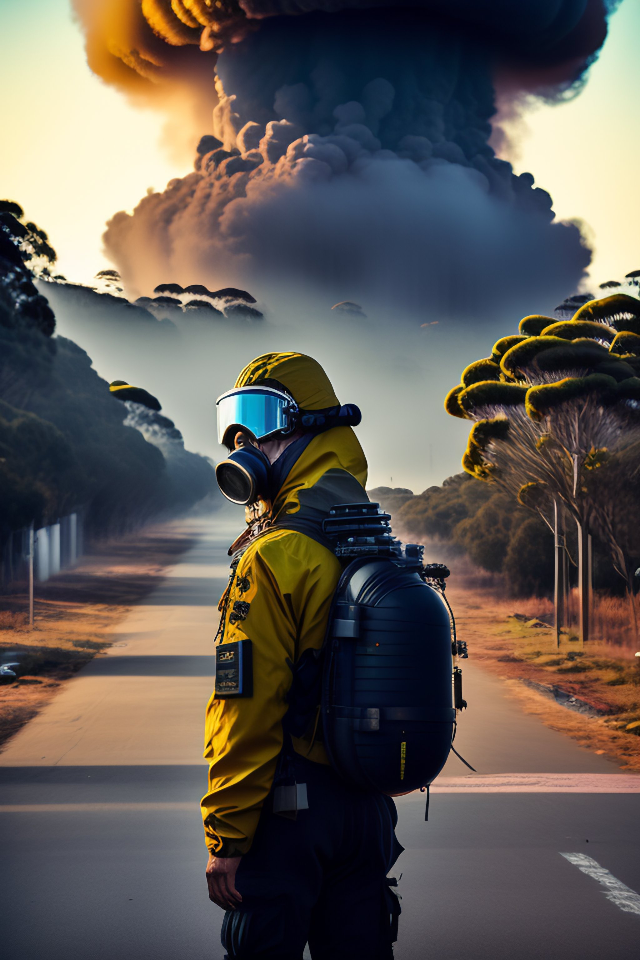 Lexica - Sydney Australia, post apocalyptic, nuclear mushroom cloud in ...