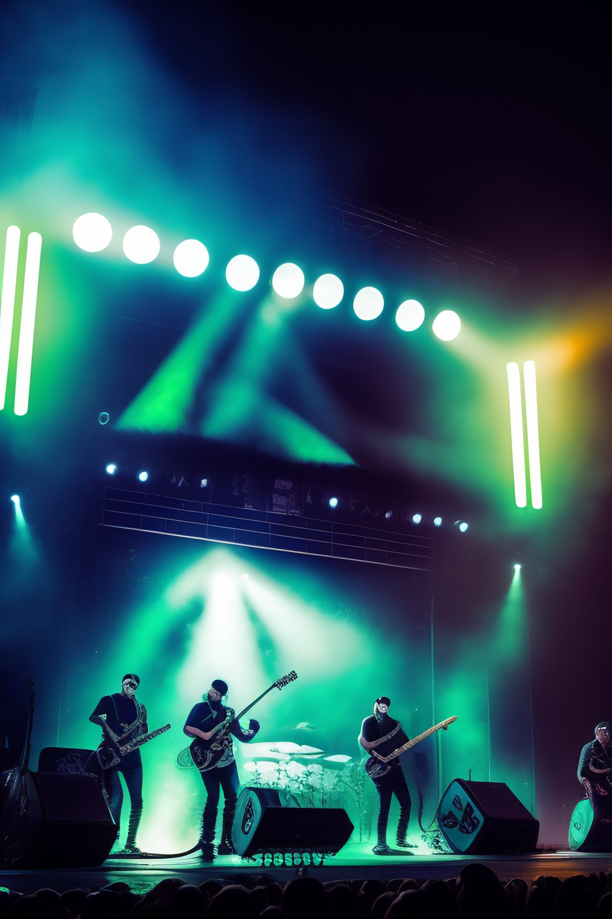 Lexica - Industrial metal band bile performing concert in green hell to ...