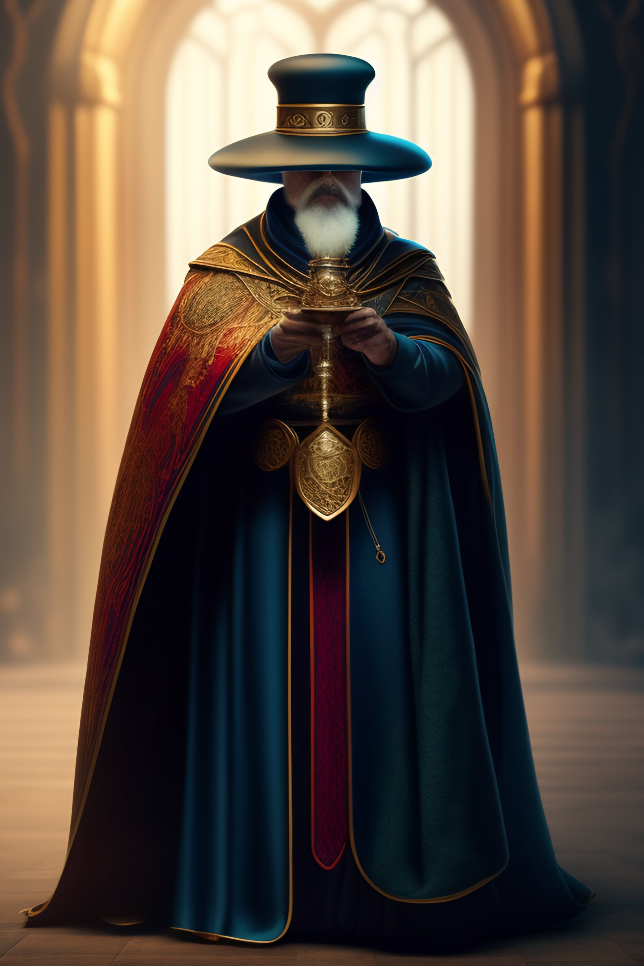 Lexica - Automaton with wizard robes