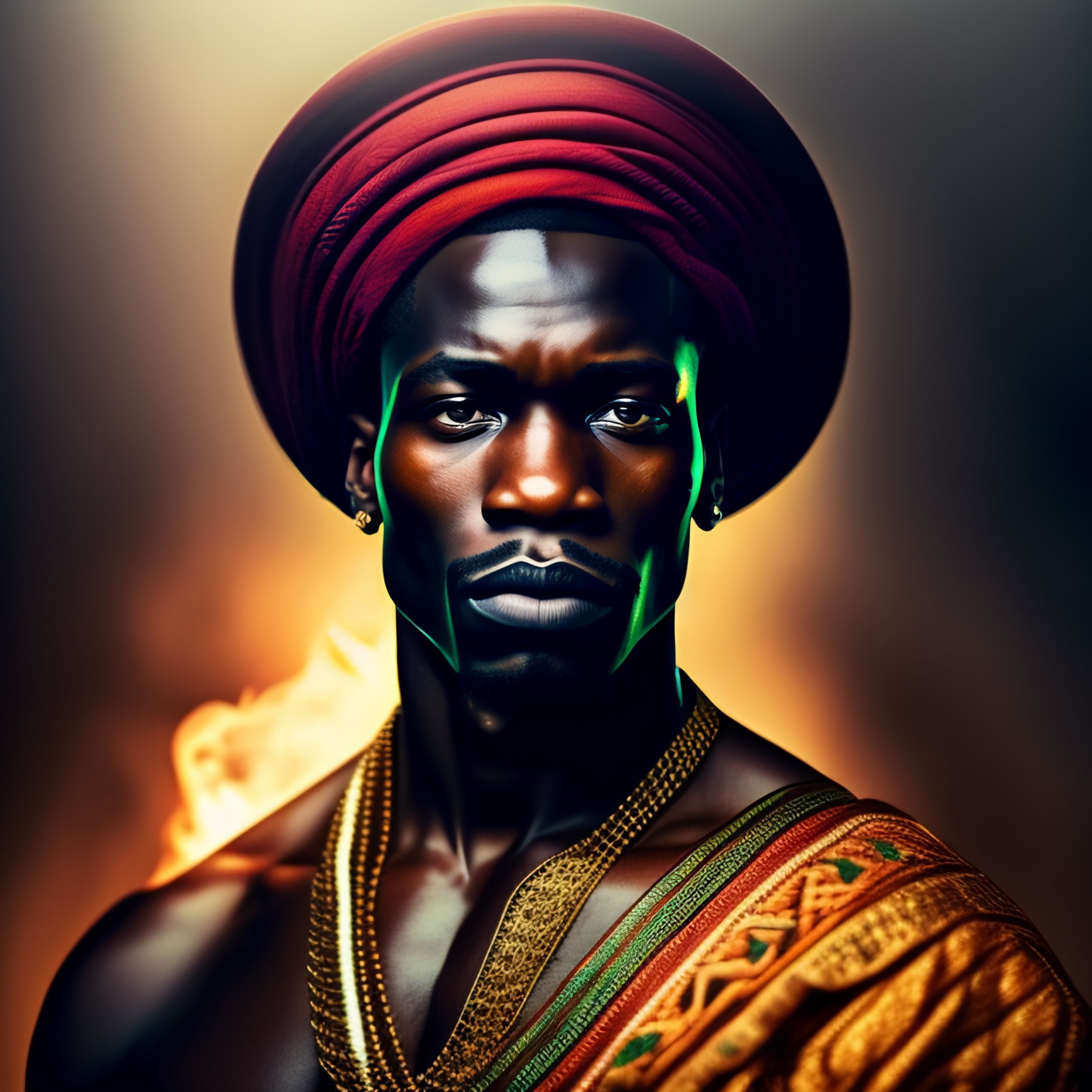 Lexica - An african gentleman, strong emotionnaly, despite all his problems
