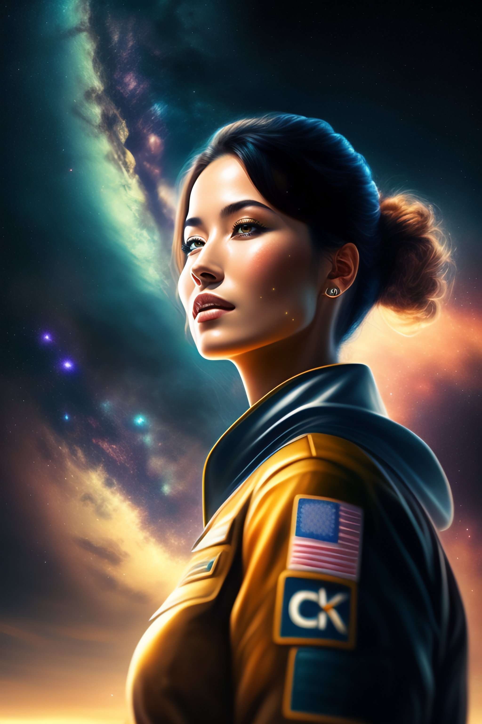 Lexica - Protrait, game, starry sky