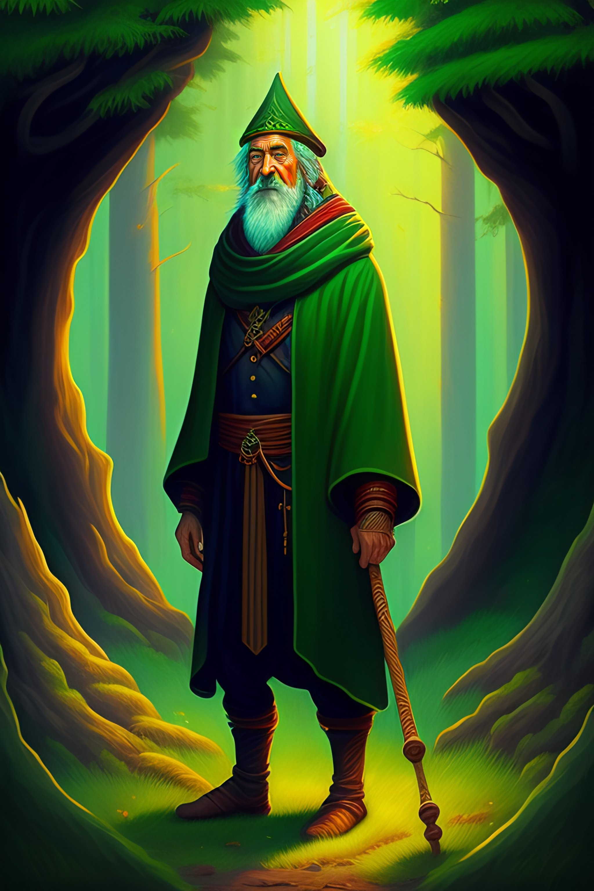 Lexica - A wizard called elm who holds the spirit of the trees. He has ...