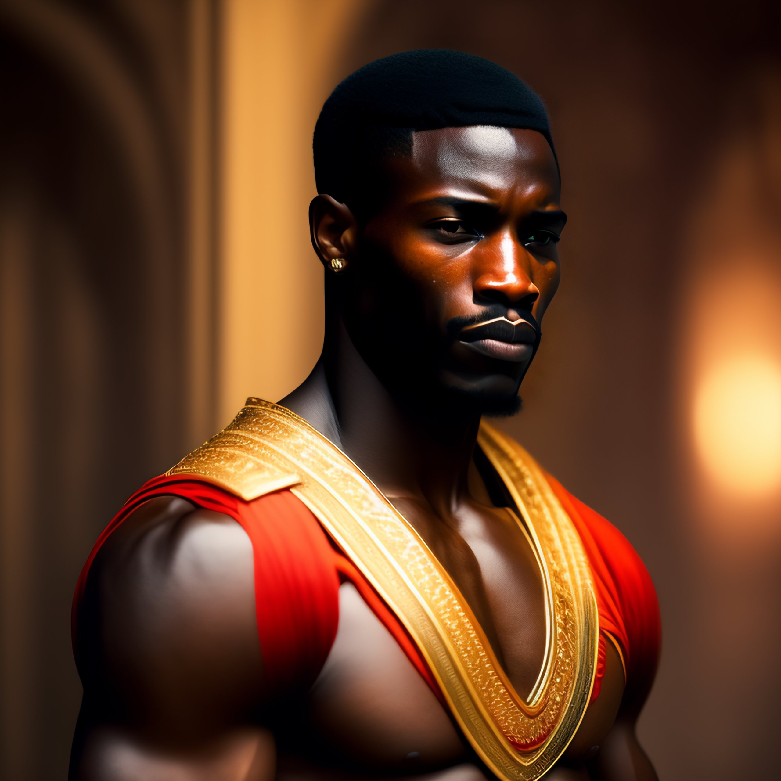 Lexica - An african gentleman, strong emotionnaly, despite all his problems