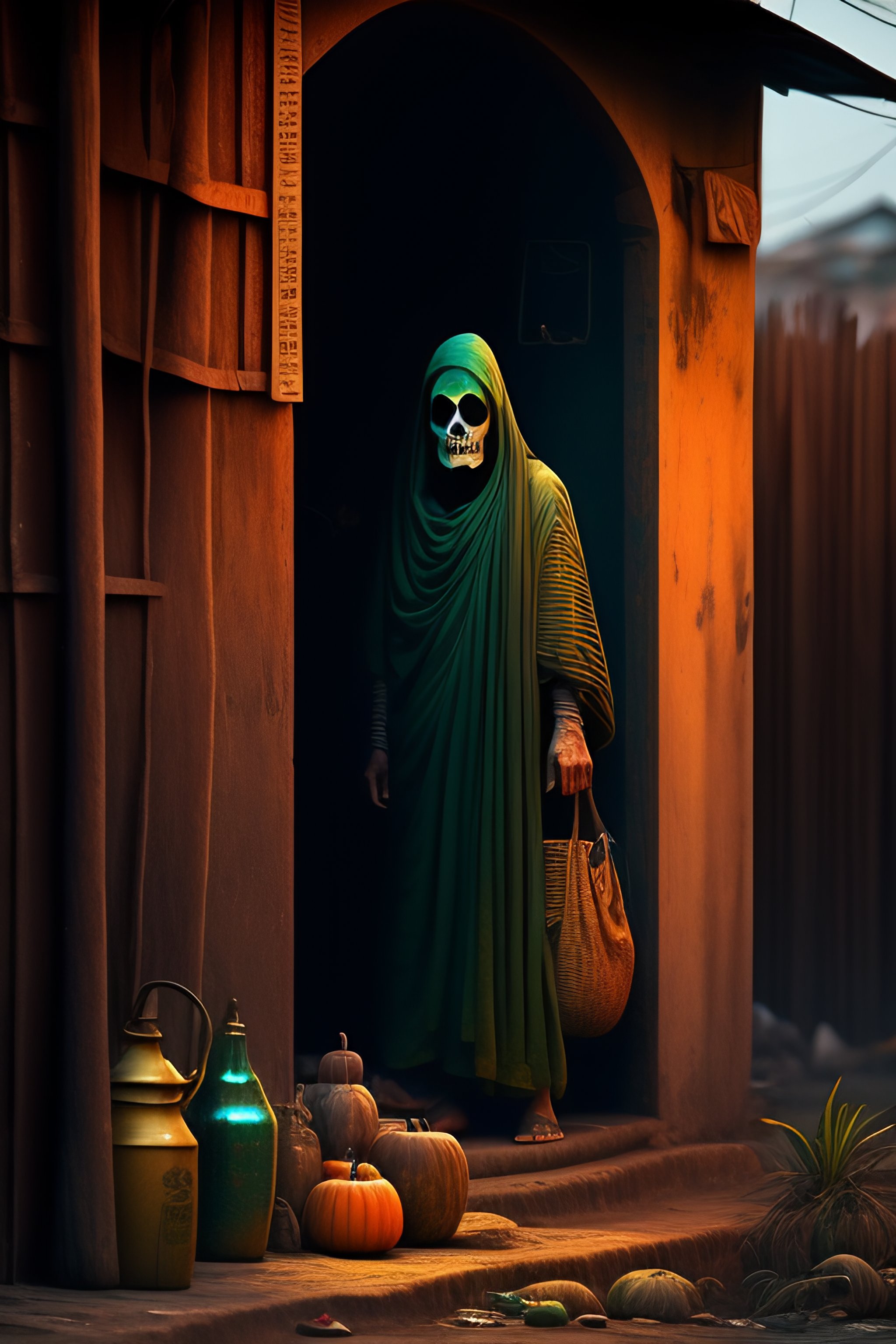 Lexica - A spooky, scary and disgusting creature living in the slums in ...