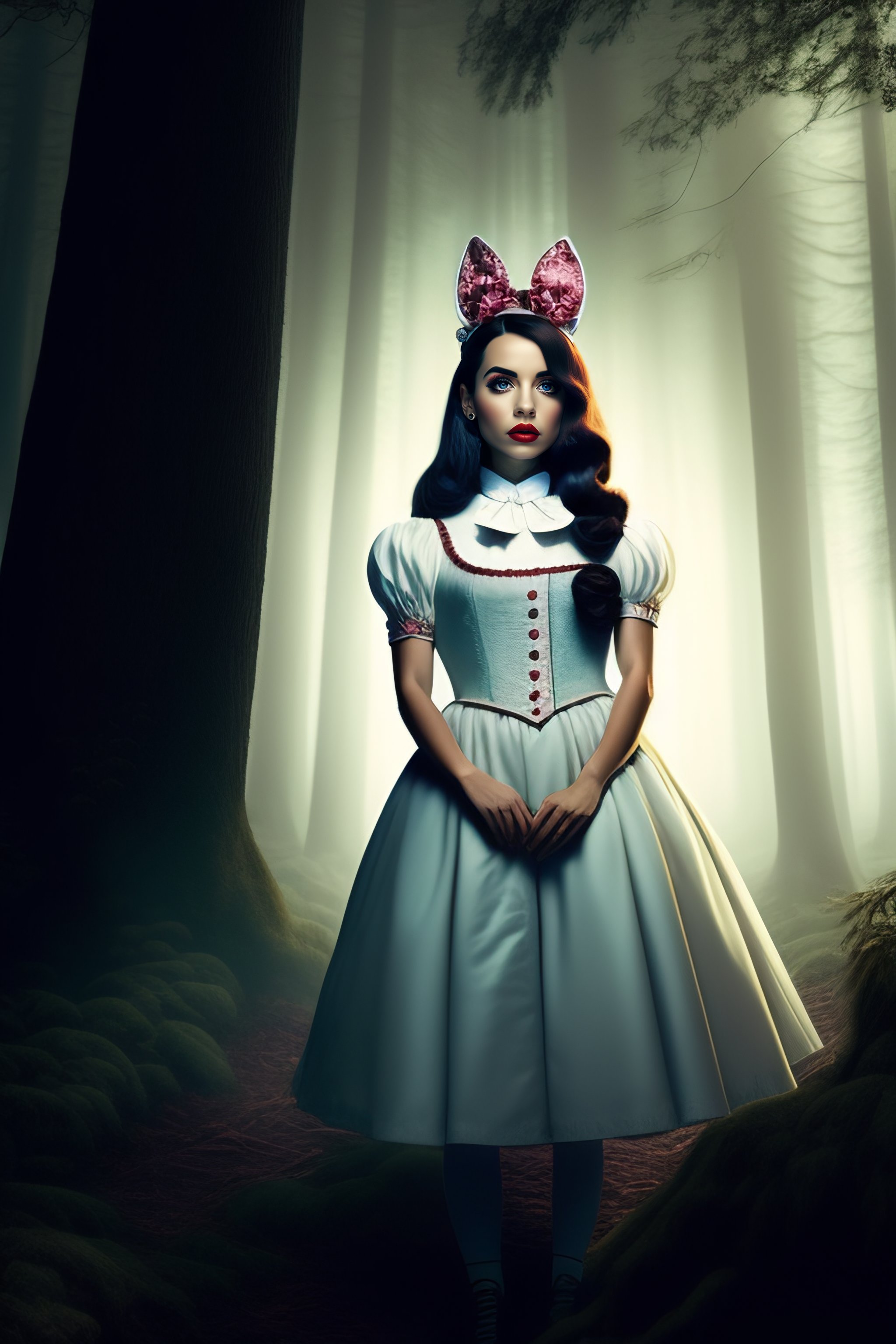 Lexica - Melanie martinez, alice in wonderland, horror, forest, fog ...