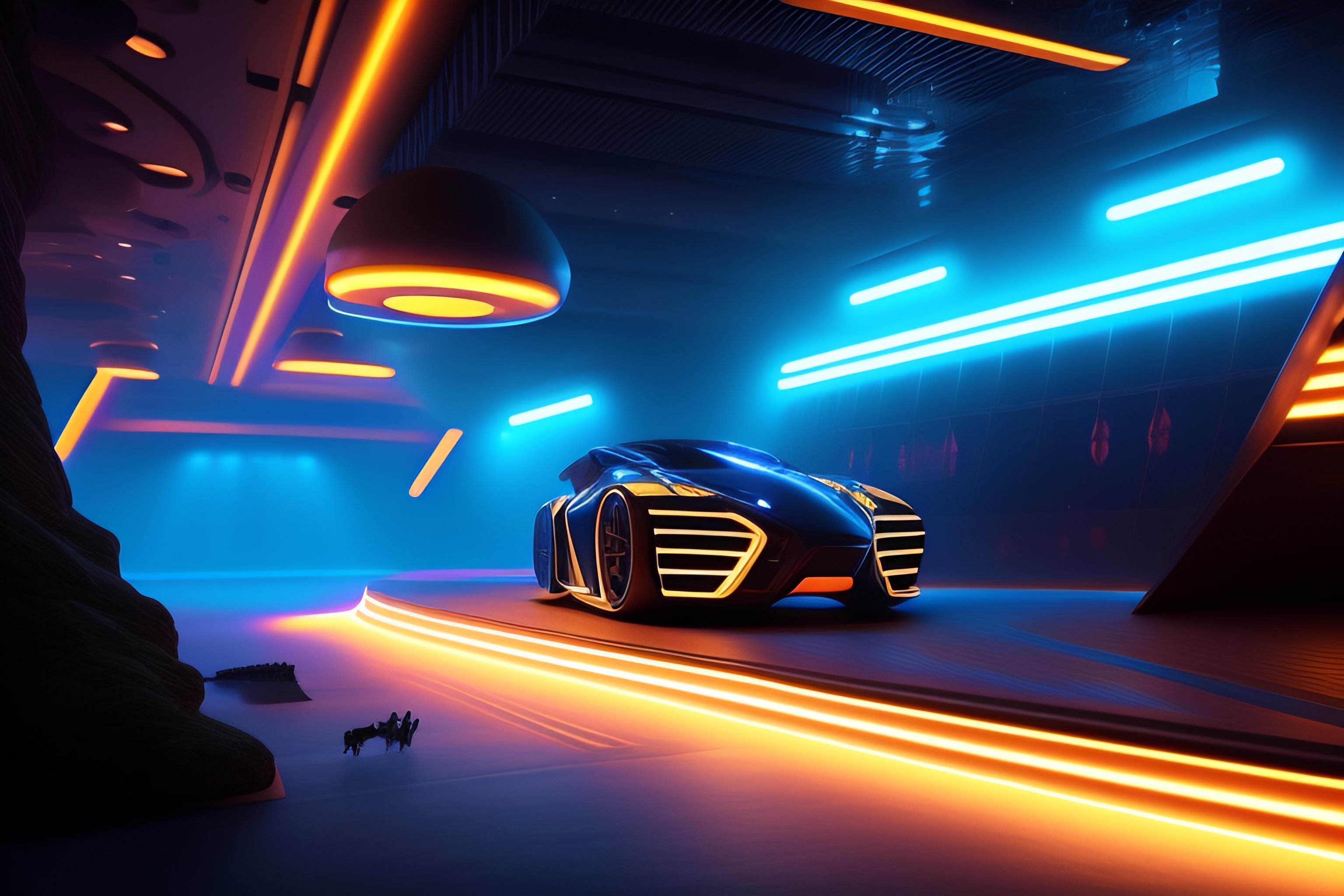 Lexica - A indoor immersive high tech theme world with LED and dark ...