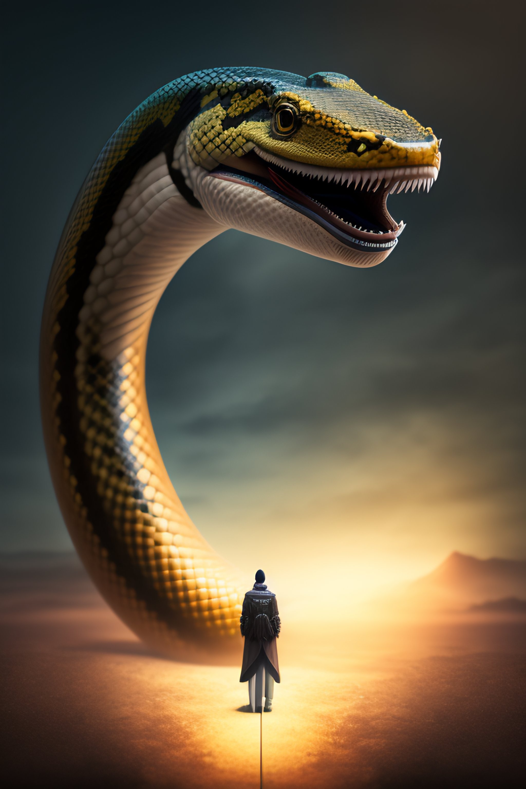 Lexica - A person alone, holding a vicious power that takes form of a ...