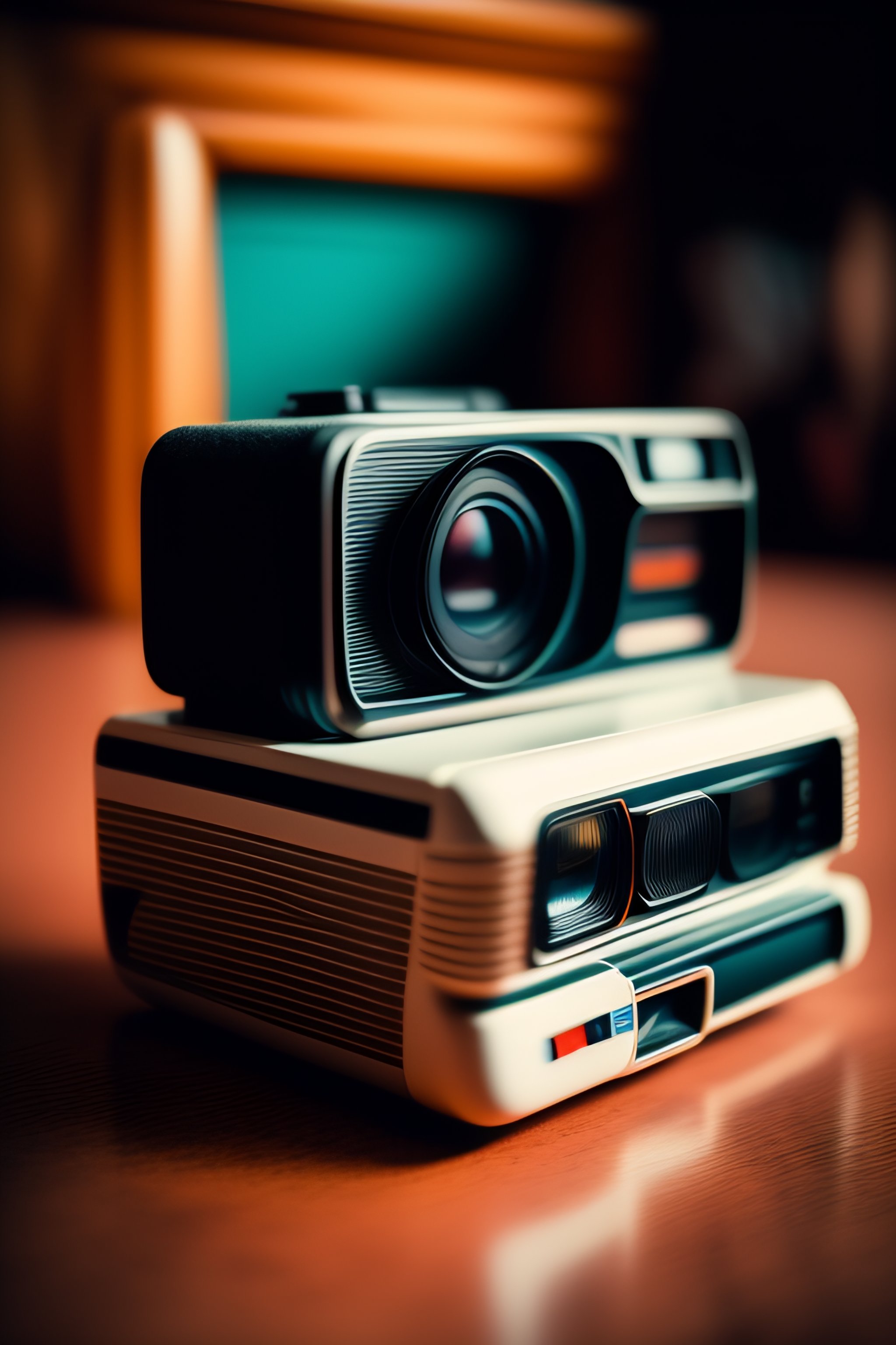 Lexica - 80s polaroid, authentic, vintage, film grain, realistic, bimbo