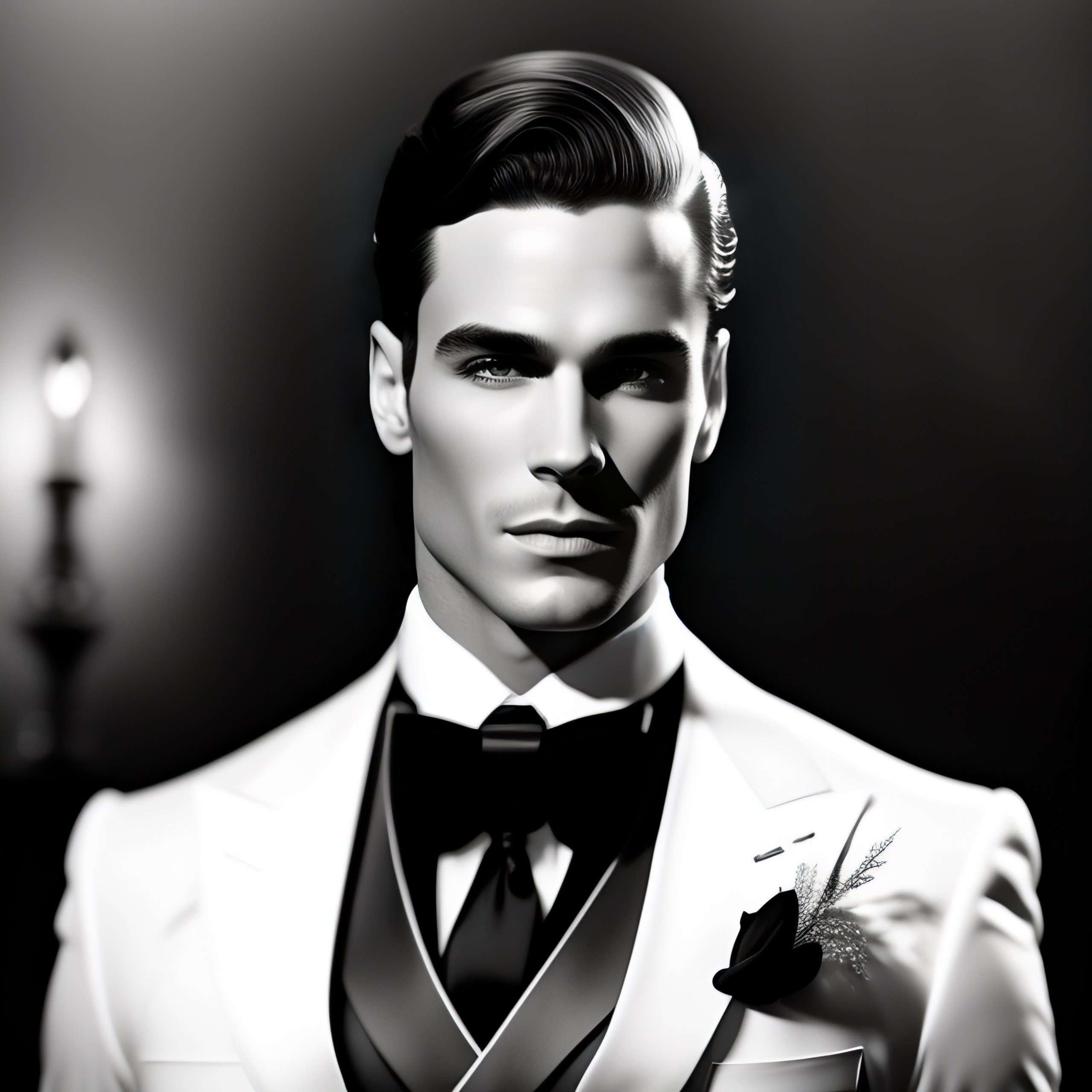 Lexica - Inkpunk a man in tuxedo