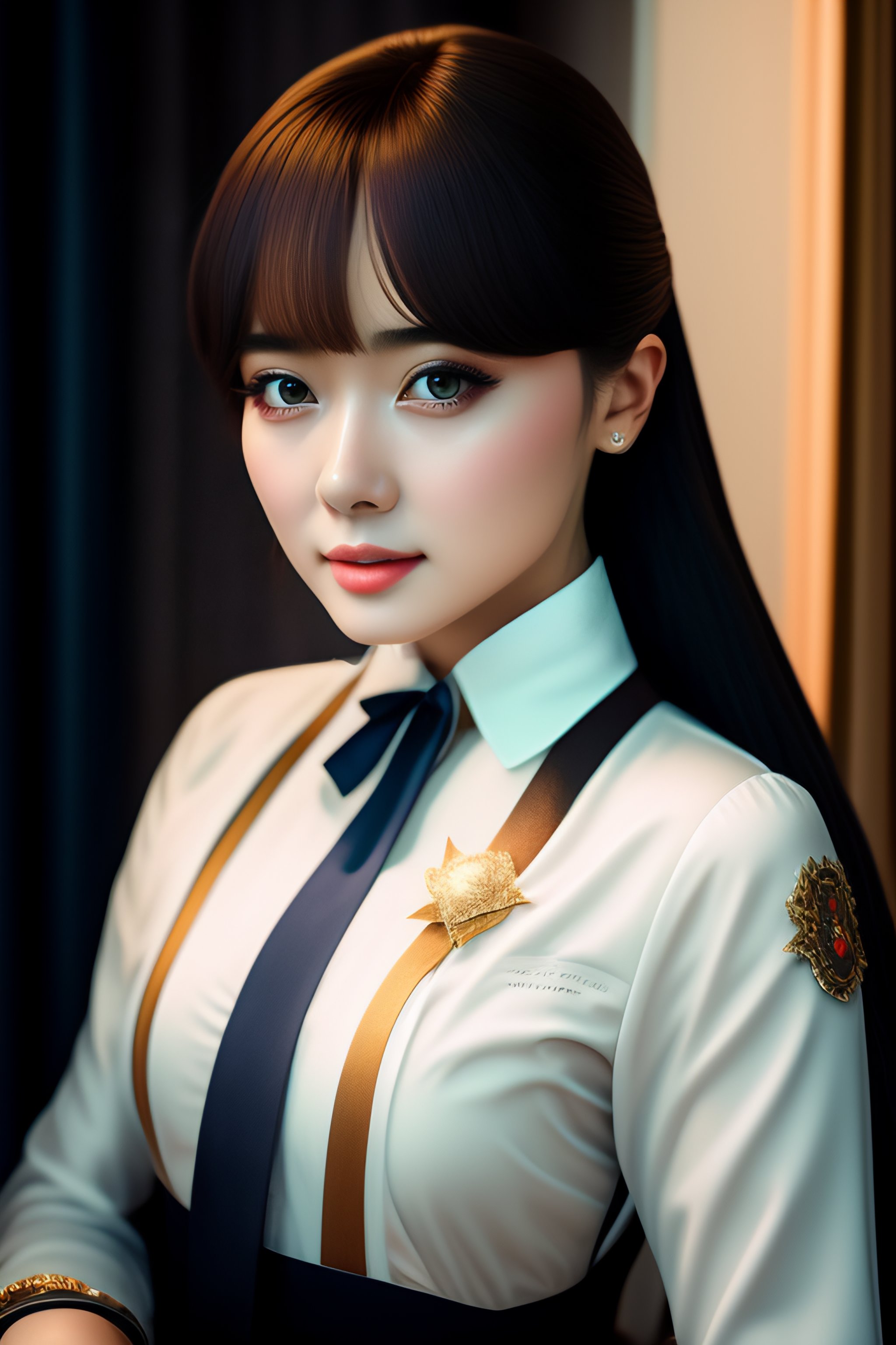 Lexica - Photoreal, cosplay, Cosplayer, Kanna Hashimoto, cute girl ...