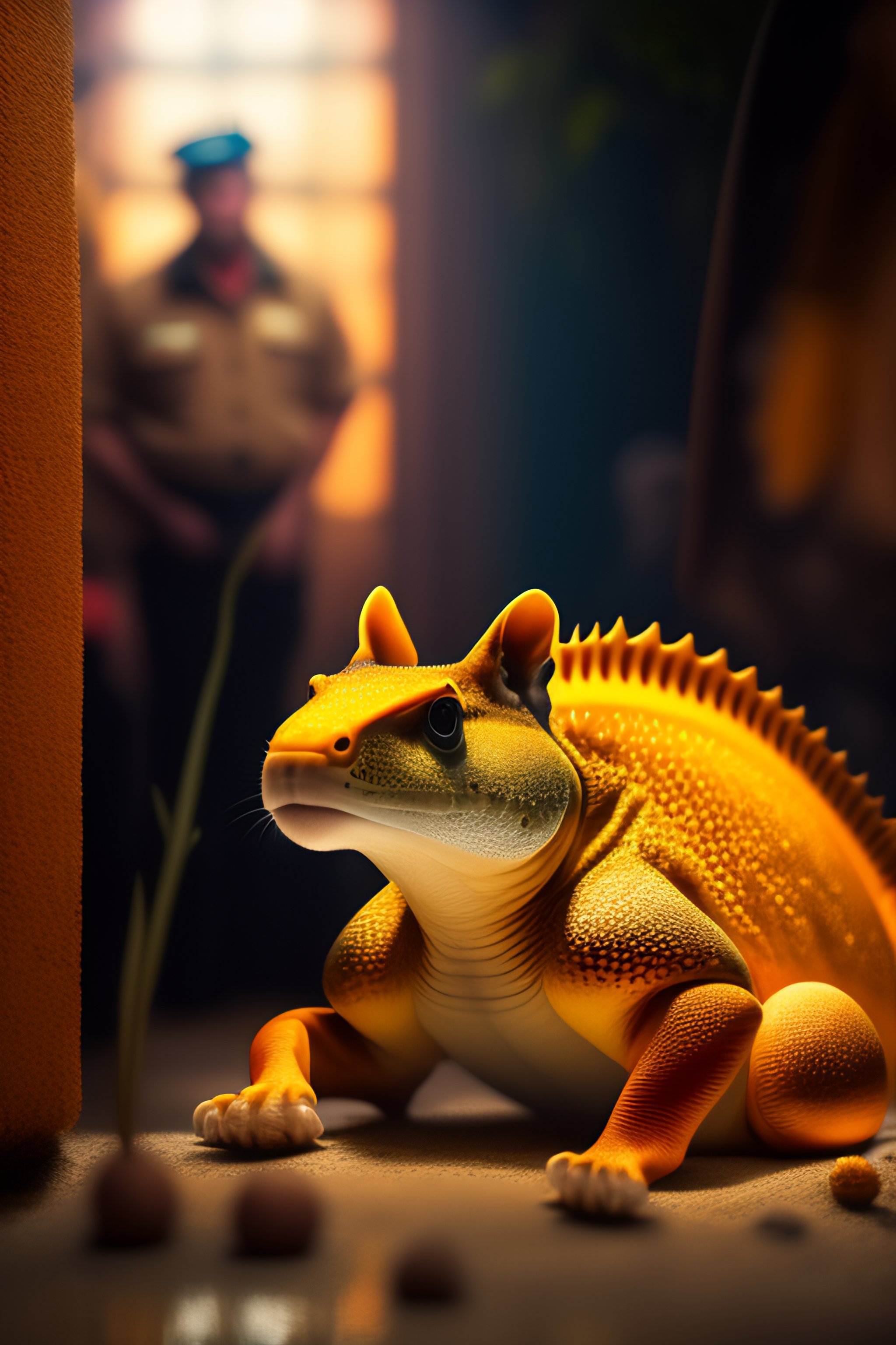 Lexica - Um jacare malvado, humanoide 3d, fotografia de qualidade por ...