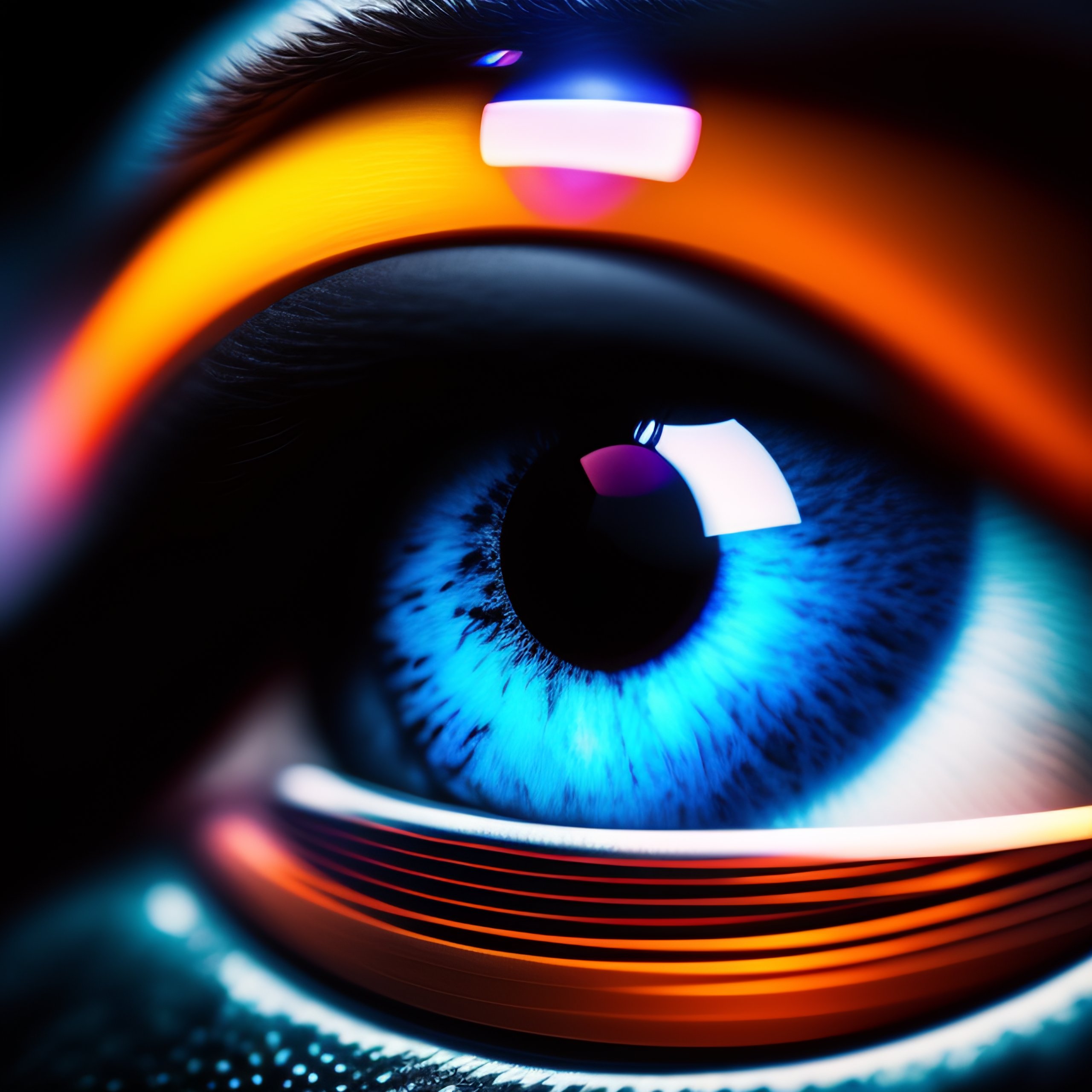 Lexica - The cybernetic eye, cyberpunk