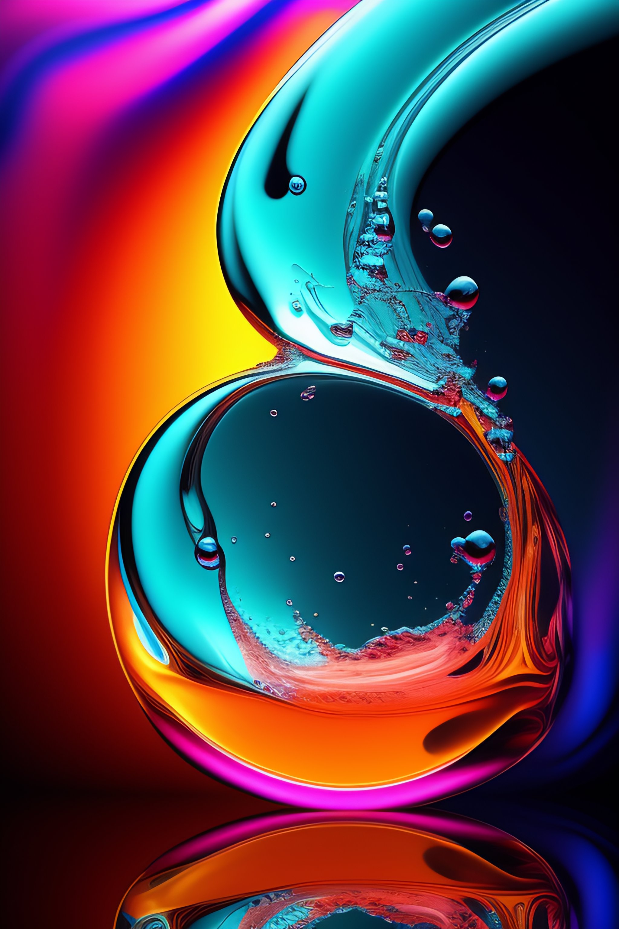 Lexica - Abstract, liquid fluid, wallpapers
