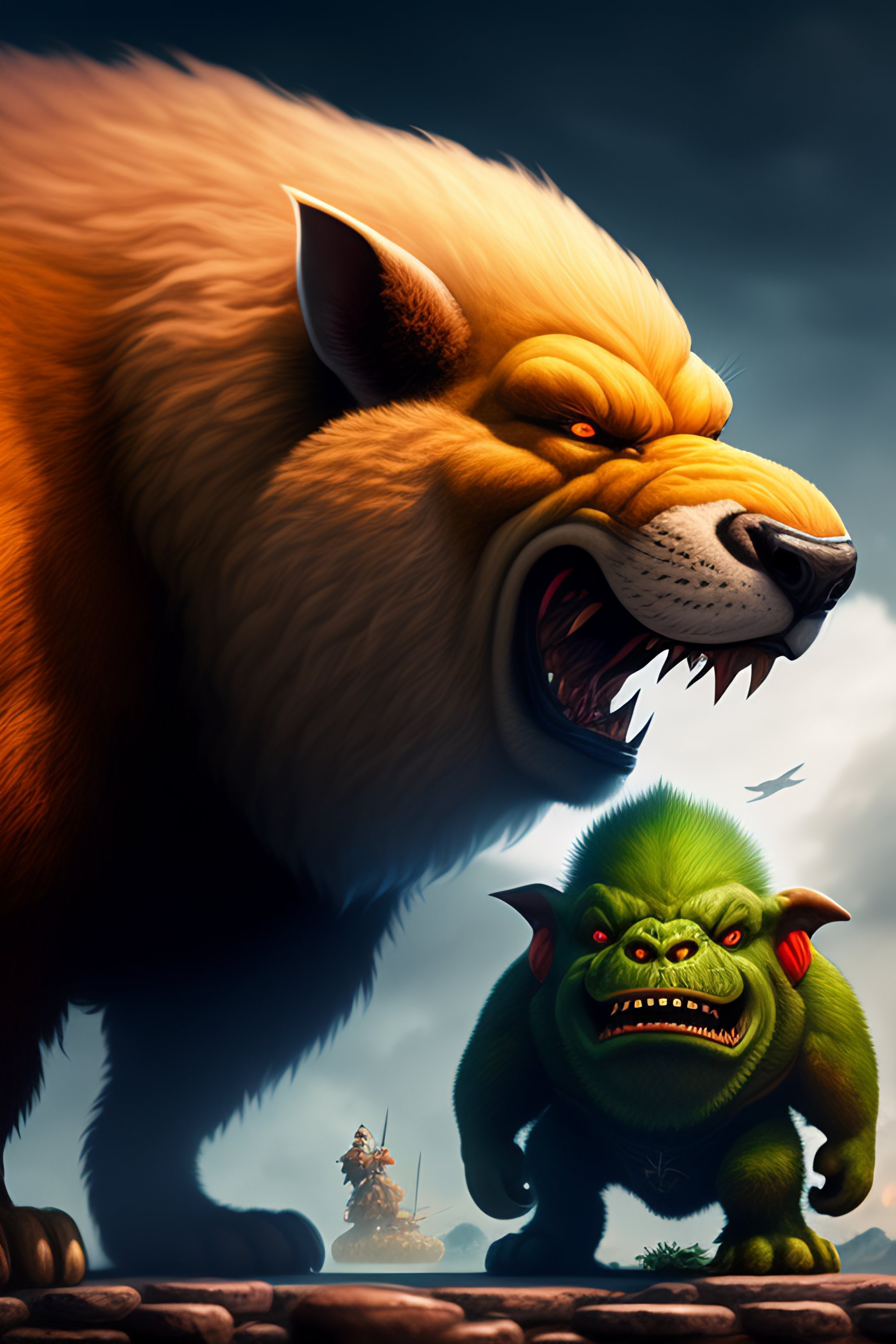 Lexica - Dwarfs versus monster forgotten beast