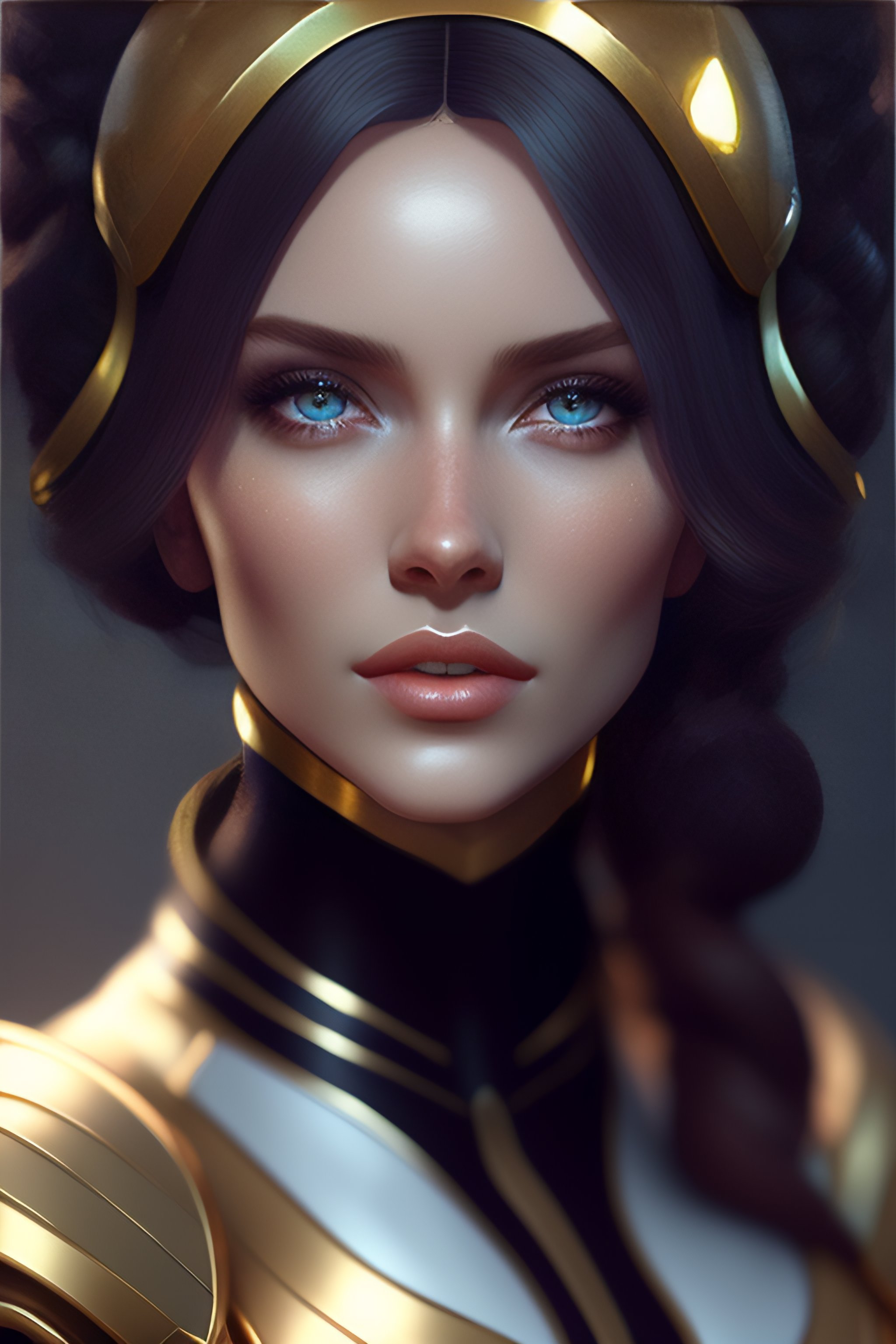 Lexica - Orianna, from league of legends, as human, au naturel, hyper ...