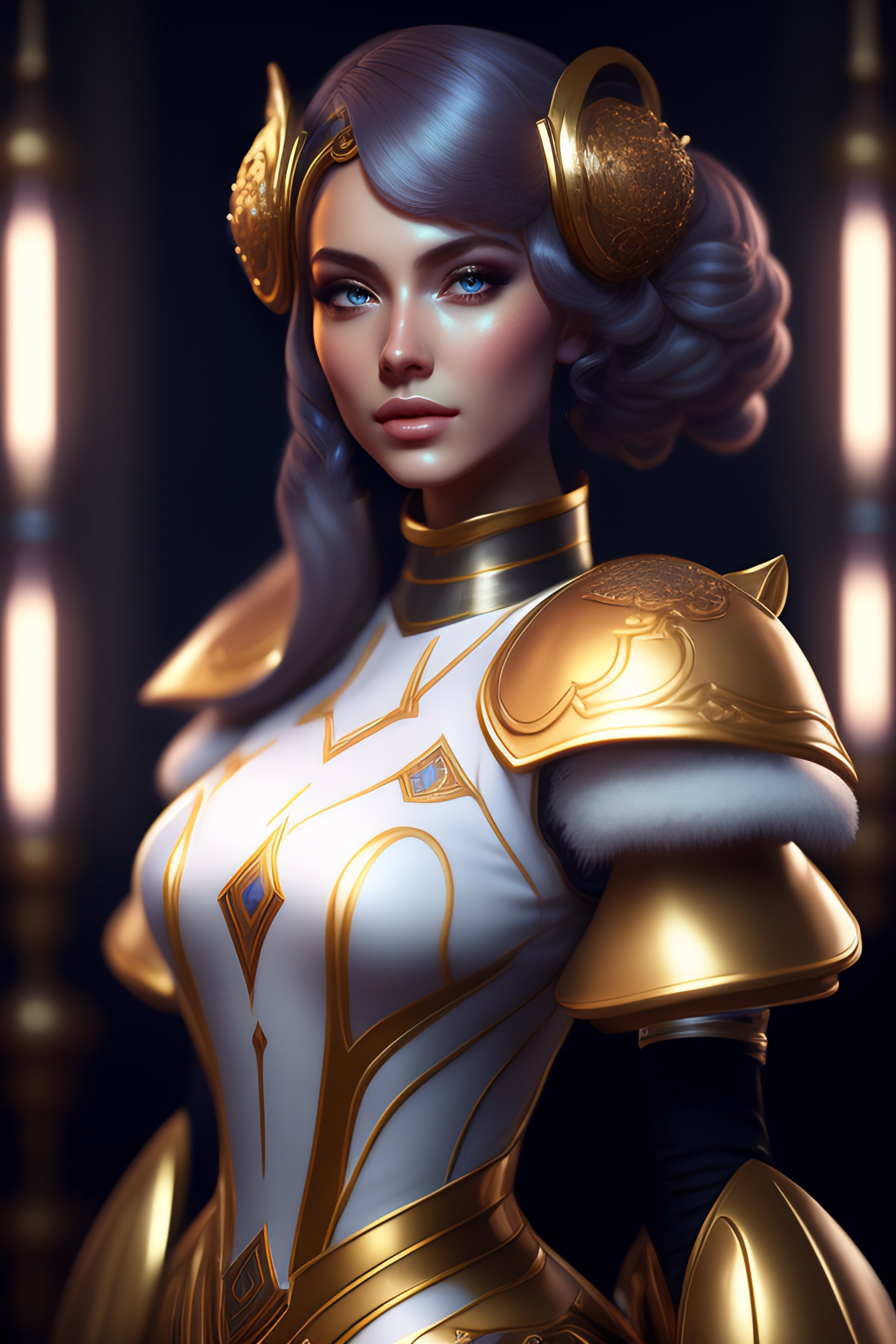 Lexica - Orianna, from league of legends, as human, au naturel, hyper ...