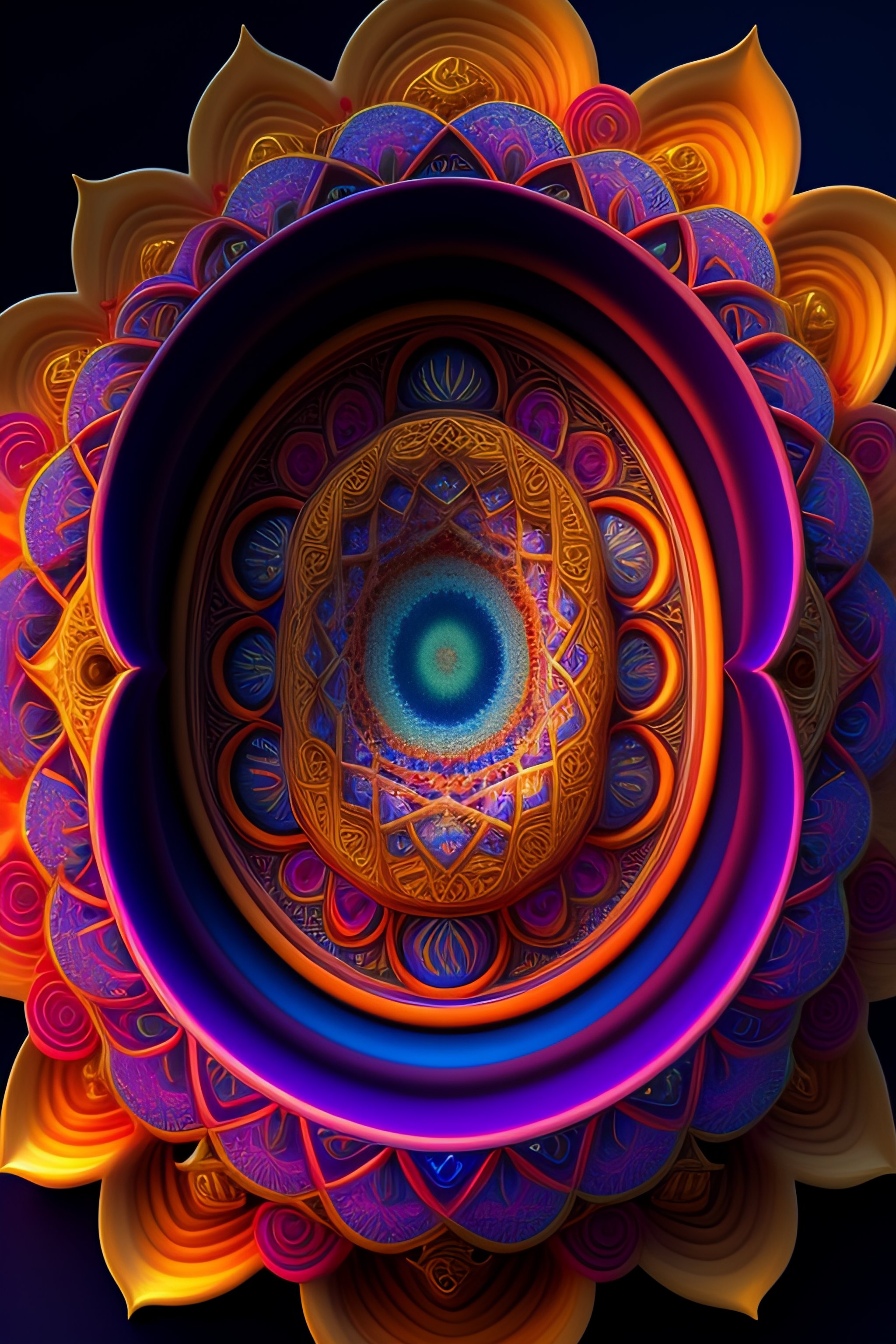 Lexica - Fractal structure, tangled mandala vortex, hyperdetailed ...