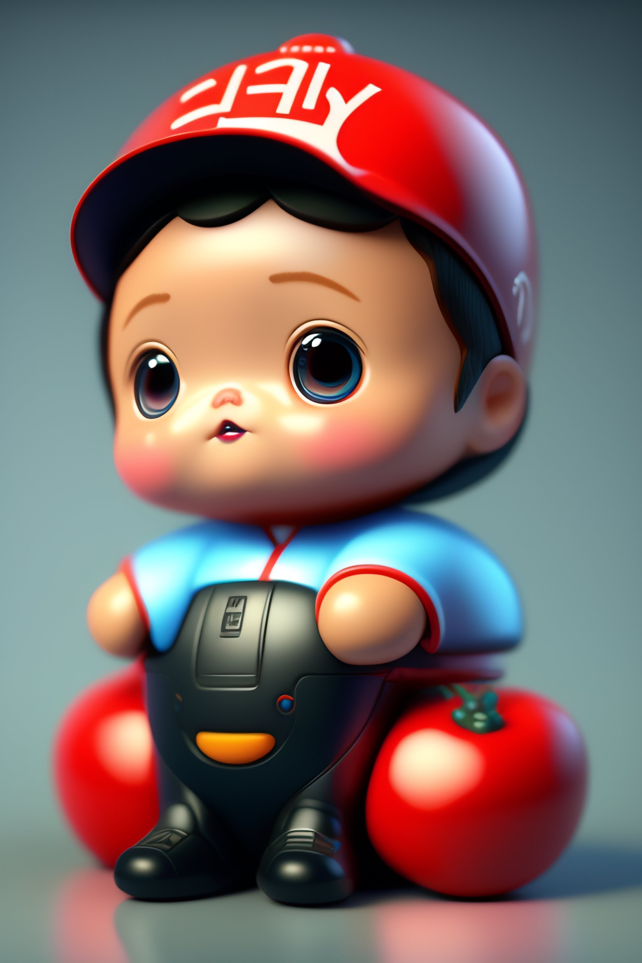 Lexica - Toys 3D, kawaii,Toy baby Elon musk, California usa, unreal ...