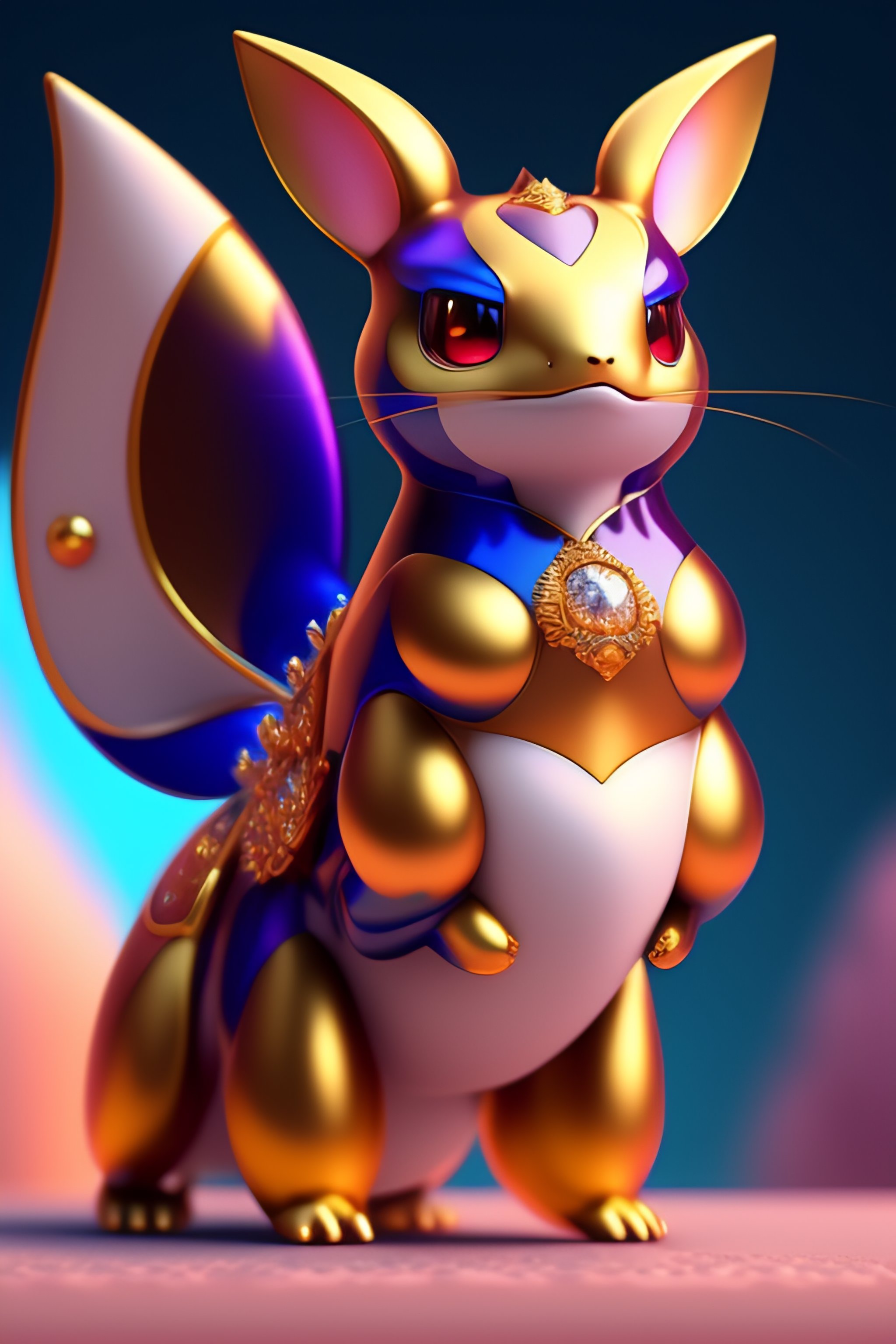 Lexica - A cute psychic type pokemon:: by beeple and James Gilleard and ...