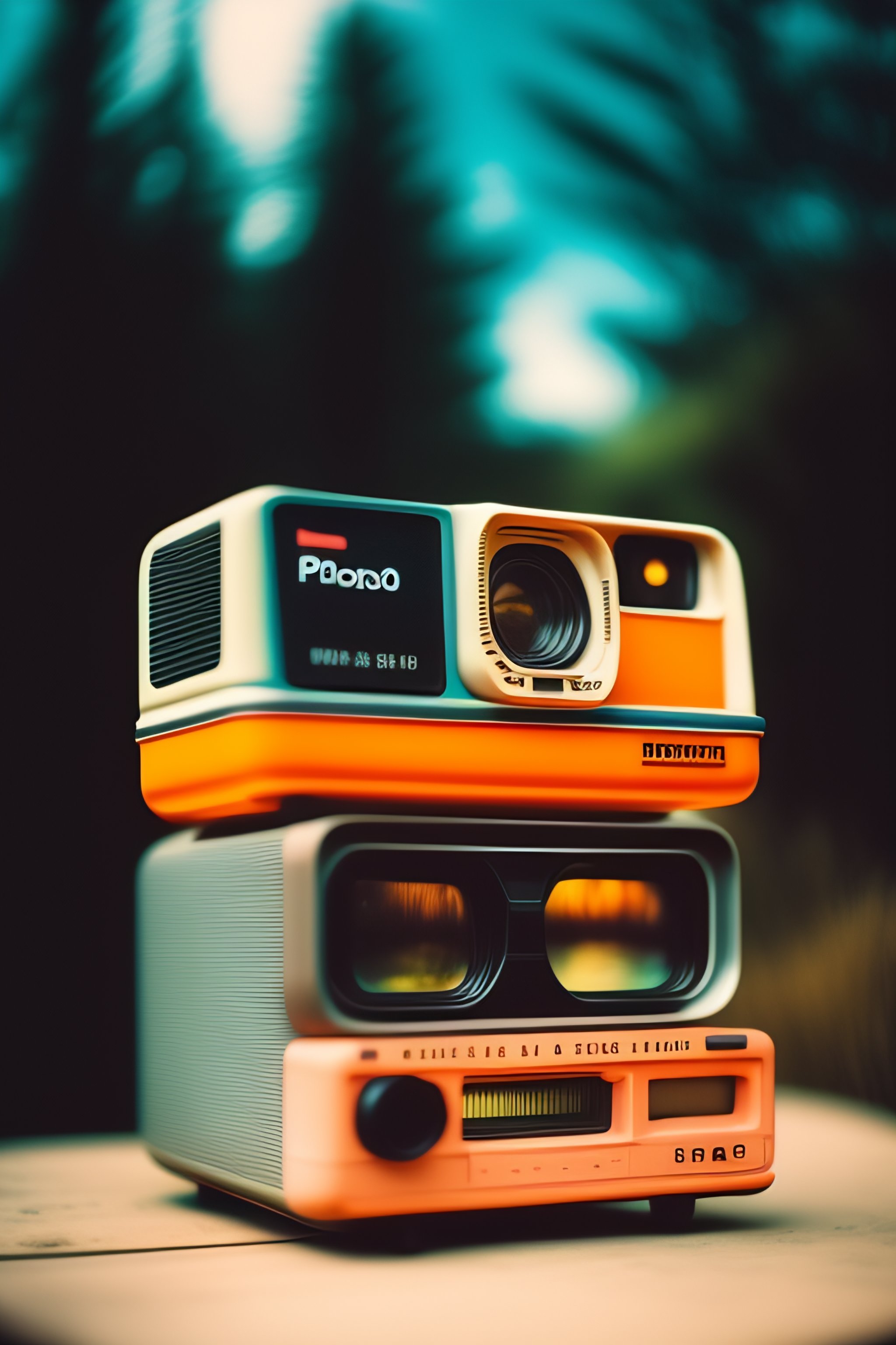 Lexica - 80s polaroid, authentic, vintage, film grain, realistic, bimbo