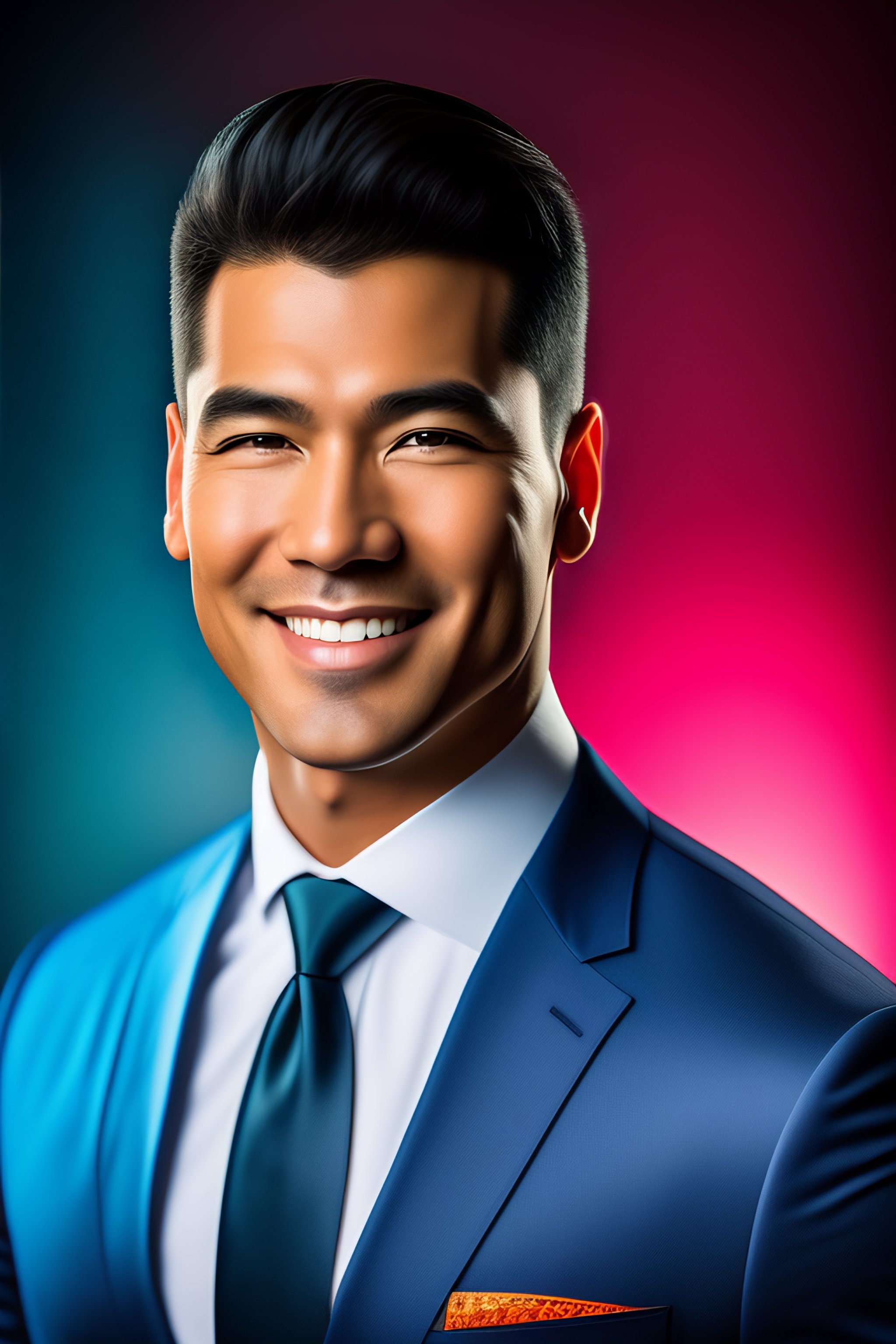 Lexica - A Corporate professional profile photo of A successful man ...