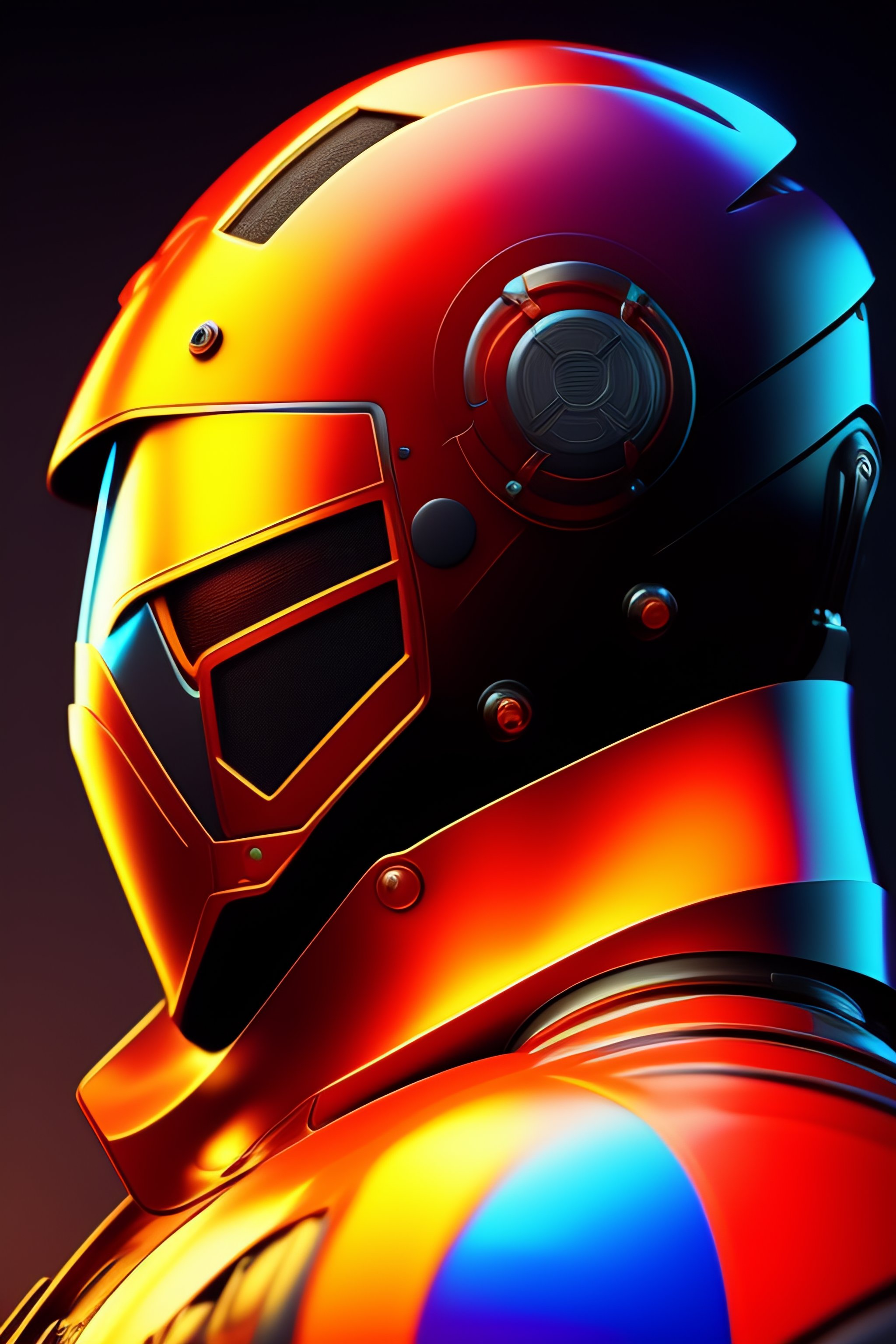 Lexica - Cyber cyborg ninja mask helmet metal gear solid artic suit ...